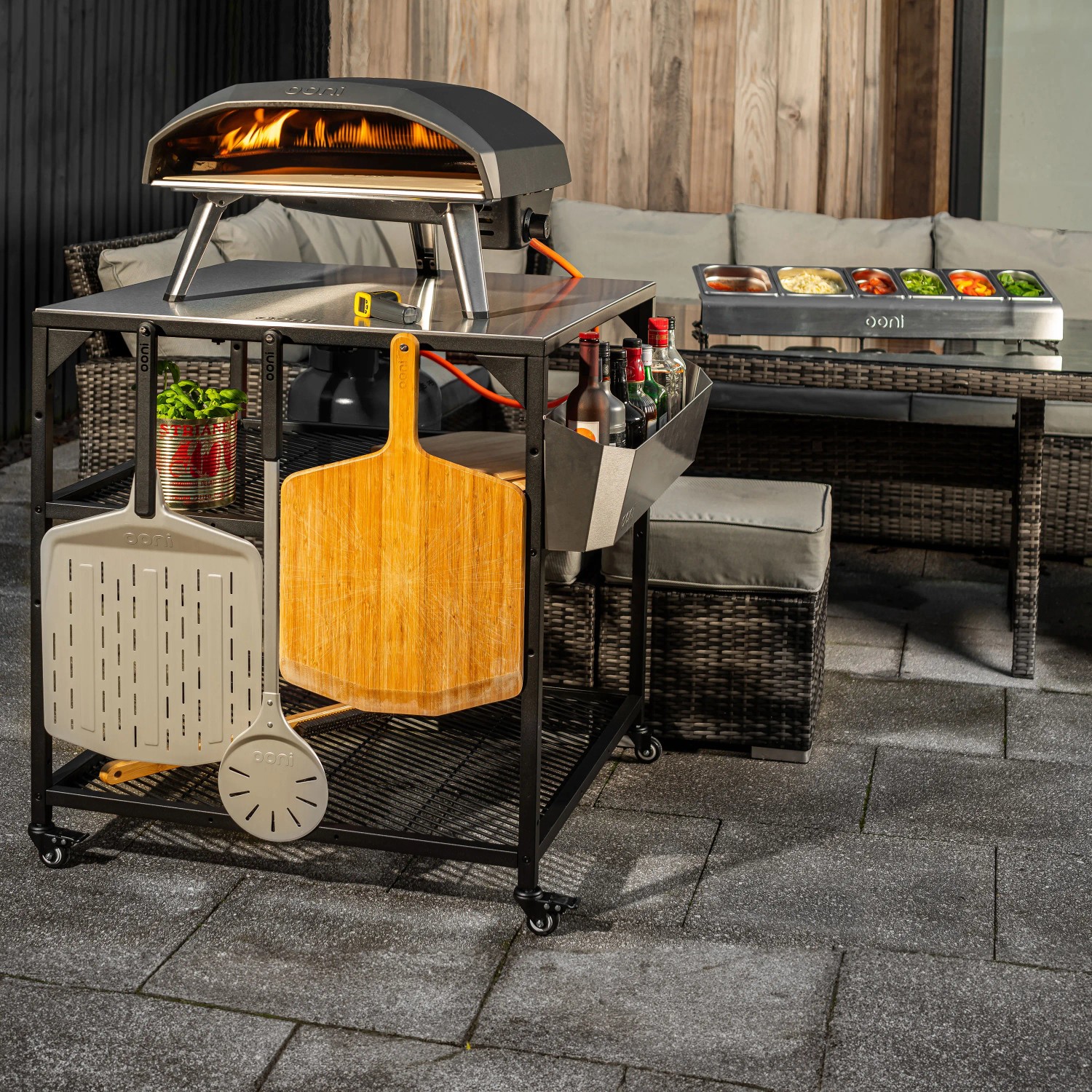 Tisch Fur Pizzaofen Outdoor