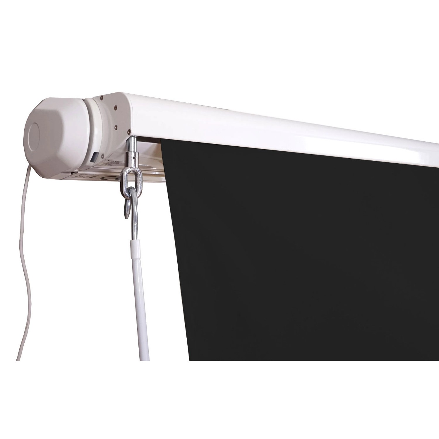 MCW Kassetten-Markise H124 Volant Ausfahrbar 4,5x3m Polyester Anthrazit kaufen bei OBI