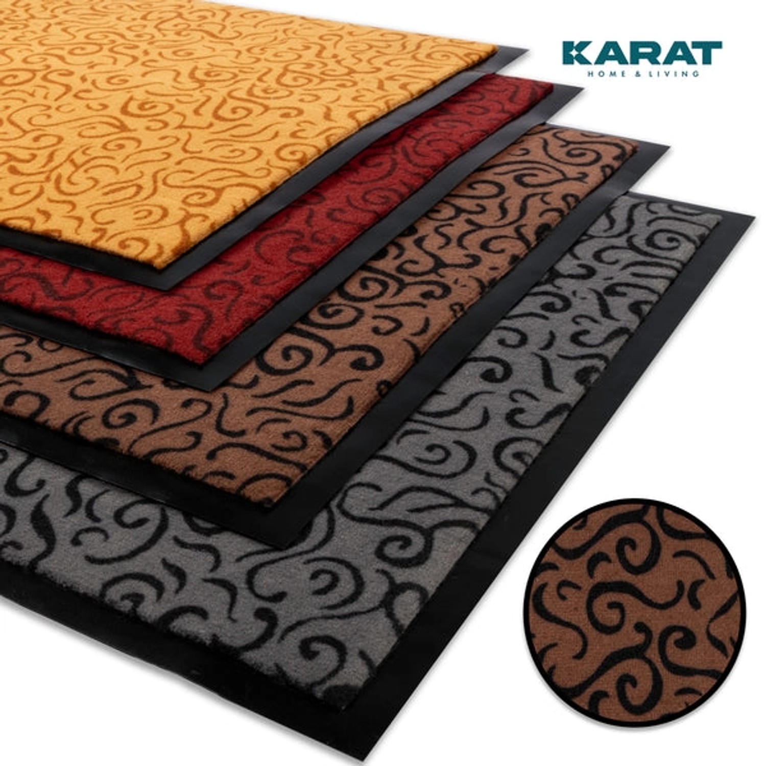 Karat Schmutzfangmatte Braun 90 x 150 cm kaufen bei OBI