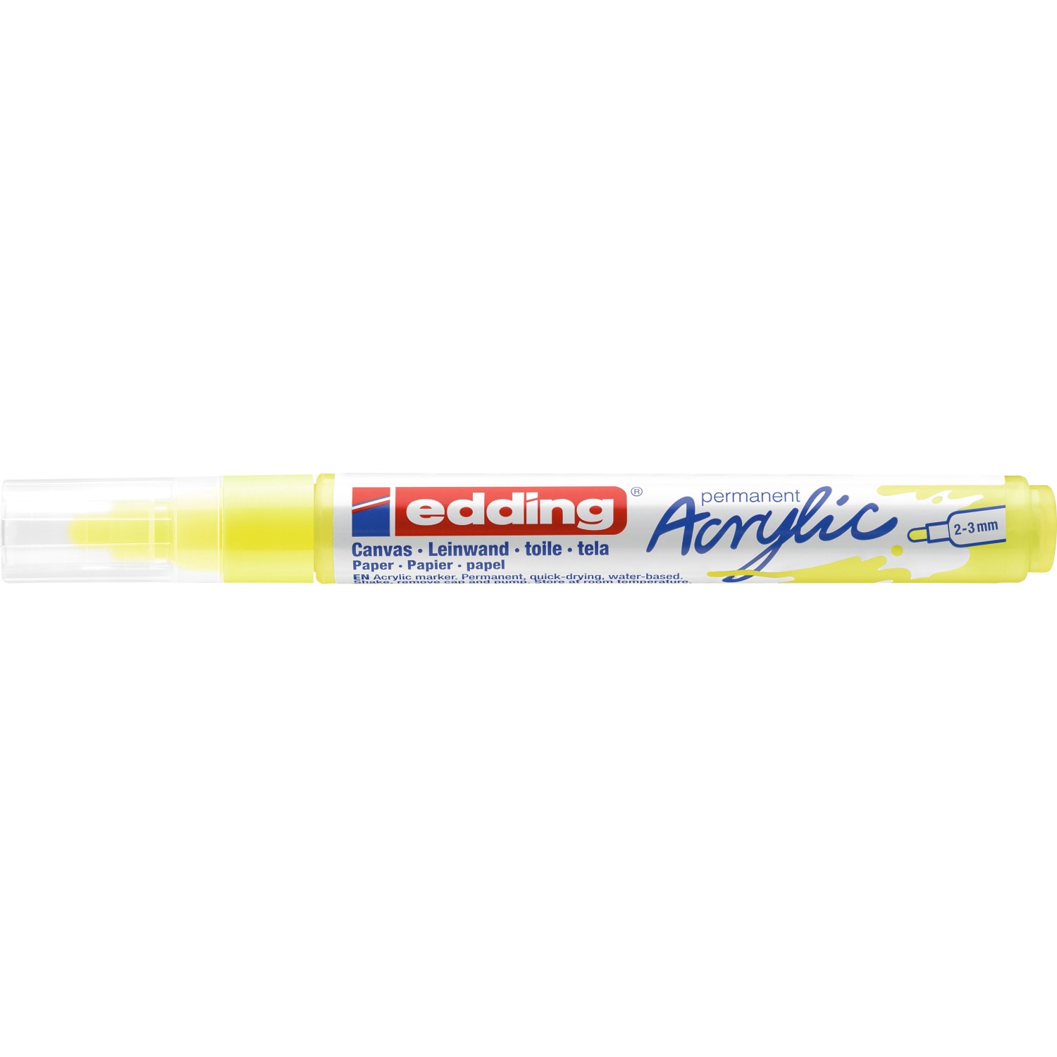 Edding 5100 Acrylmarker medium Neongelb kaufen bei OBI
