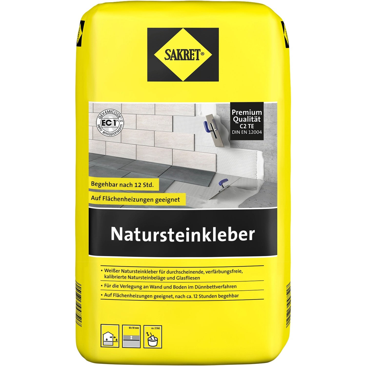 Sakret Natursteinkleber Weiß 20 kg kaufen bei OBI