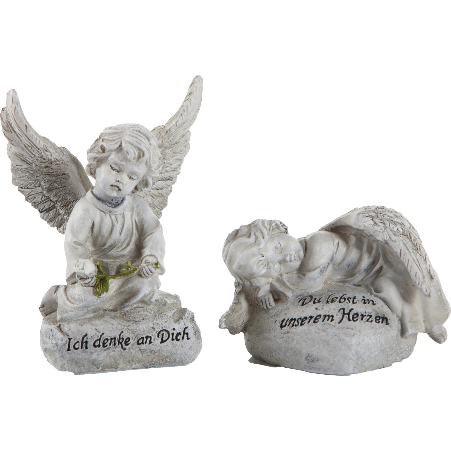 FlowerPower Engel klein Grau 1 Stück kaufen bei OBI