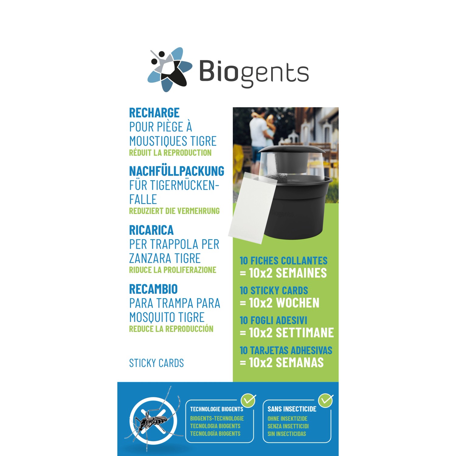 Biogents Sticky Cards Nachfüllpackung BG-Gat 10 Stück kaufen bei OBI