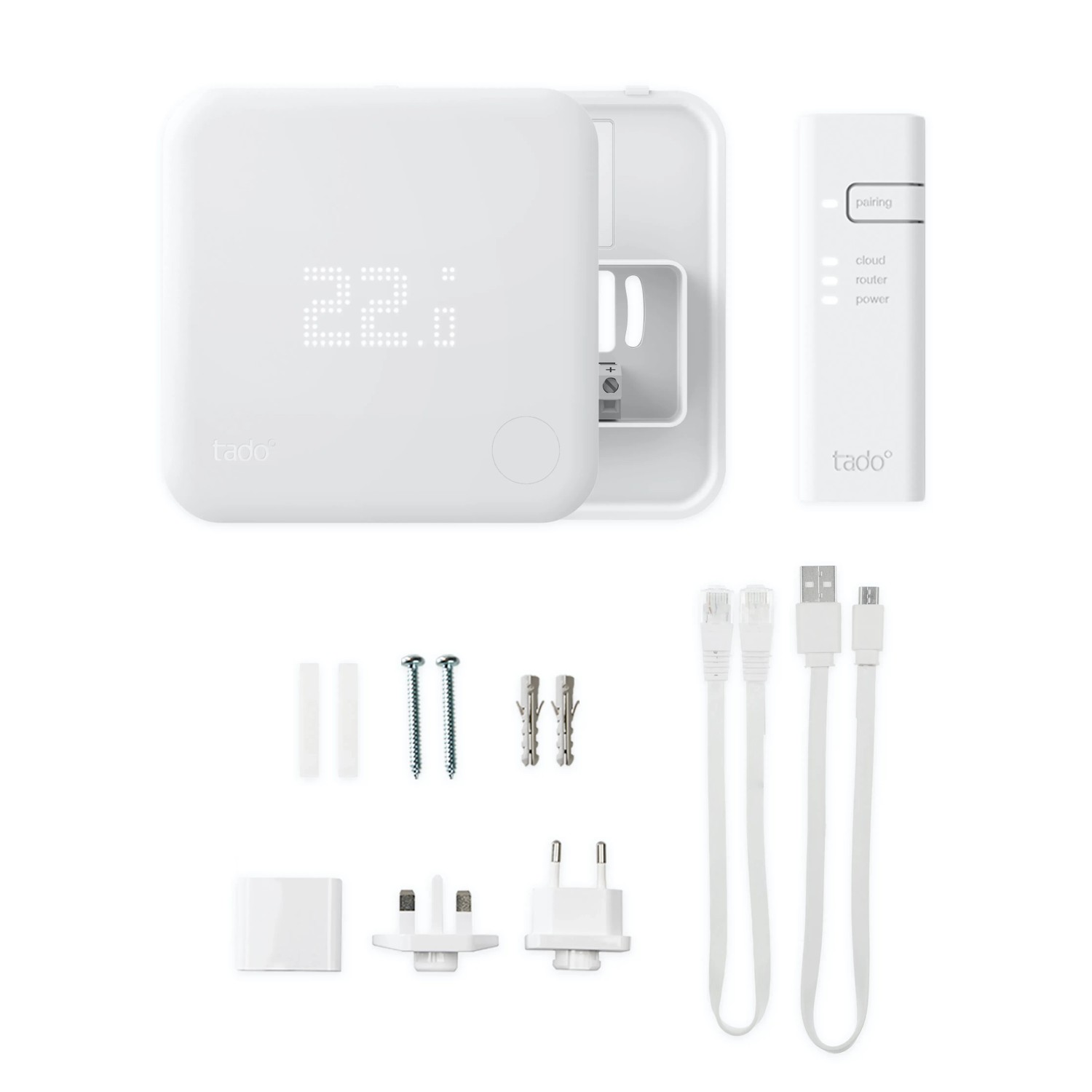 tado° Smartes Thermostat Starter Kit V3+ f. Heizthermen u ...