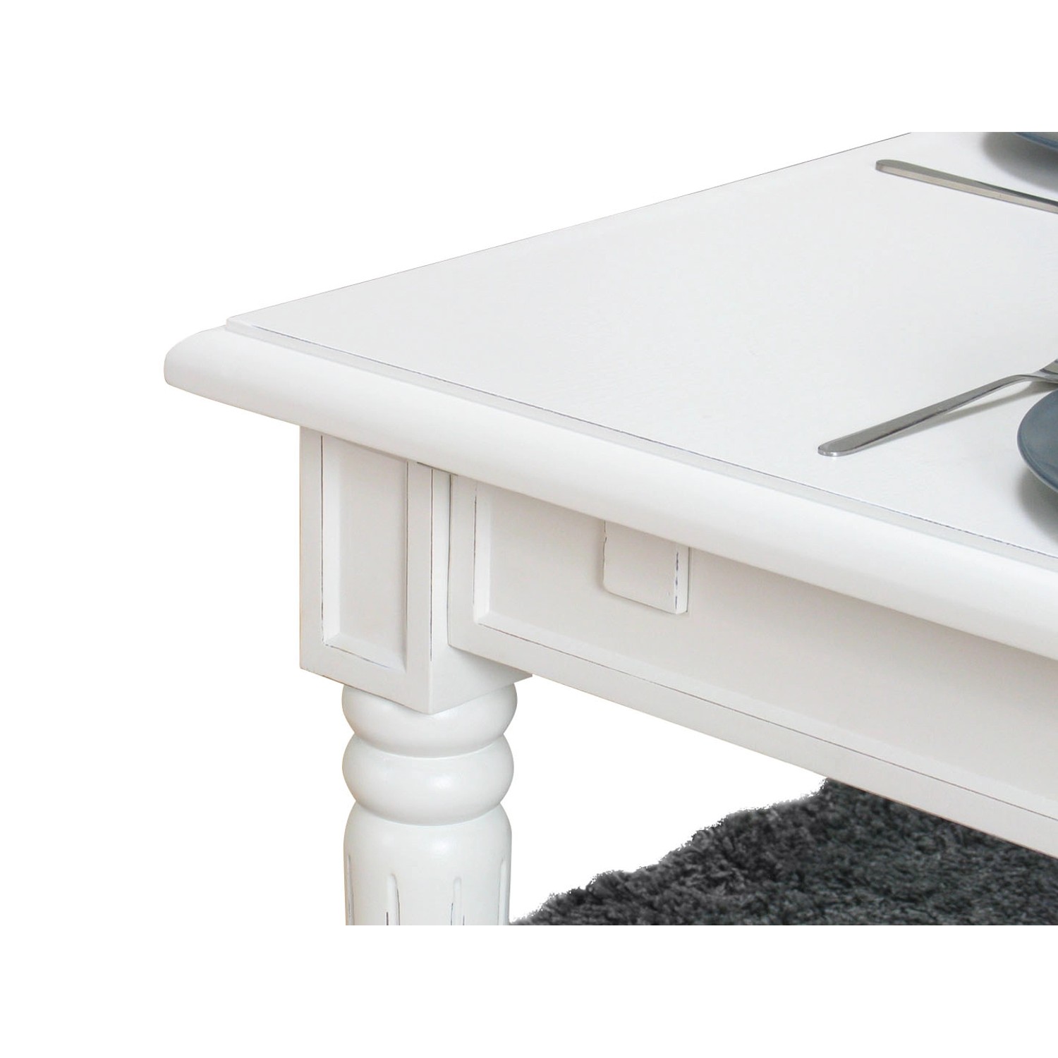 ebuy24 Amaretta Essgruppe mit 2 Zusatzplatten und mit 8 Rokoko Stühlen ...