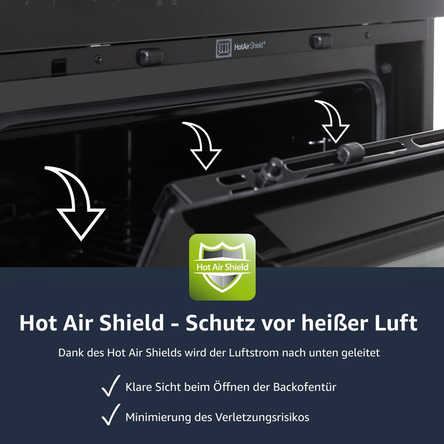 Telefunken Einbauherd-Set Backofen mit Grill und Umluft 65 Liter Hot ...