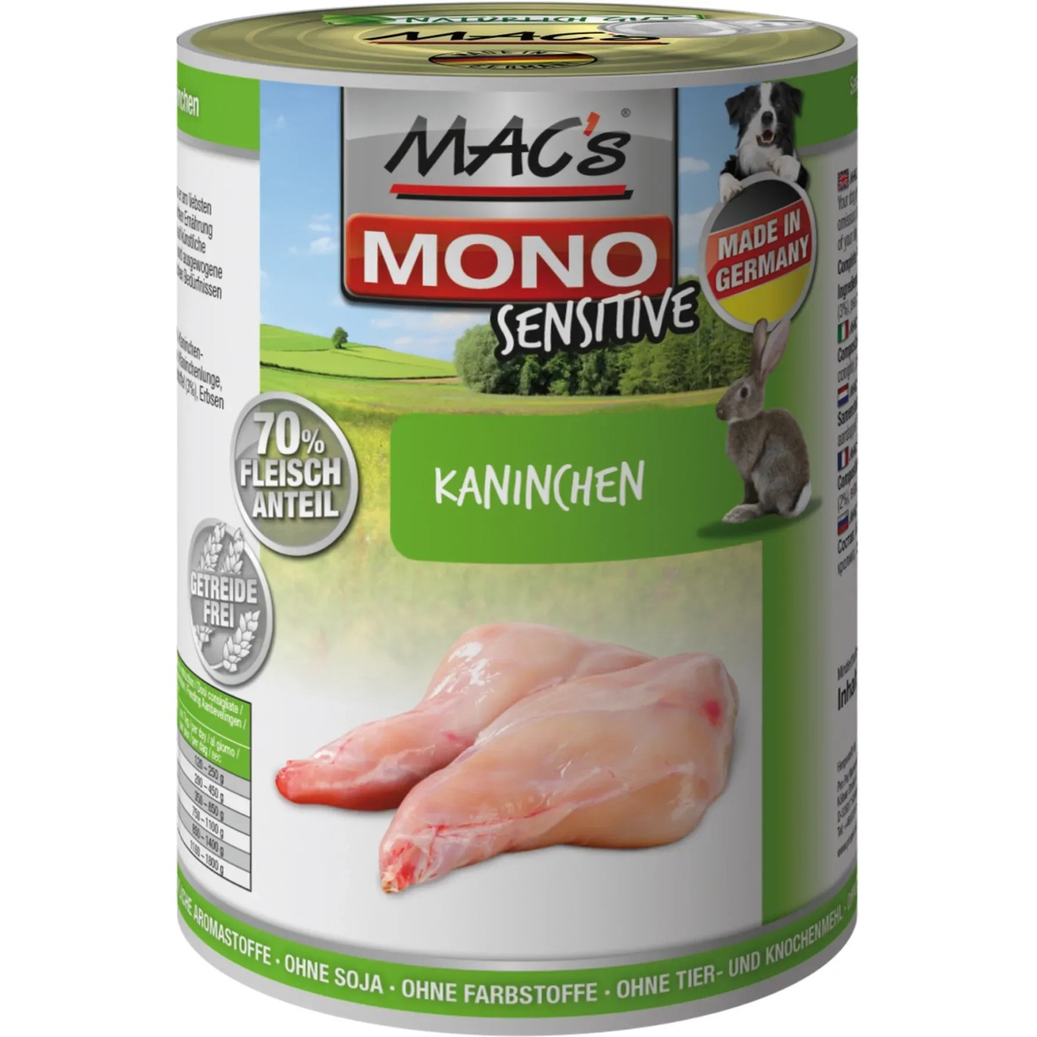 Mac's Hunde-Nassfutter Mono Sensitive Kaninchen 400 g kaufen bei OBI