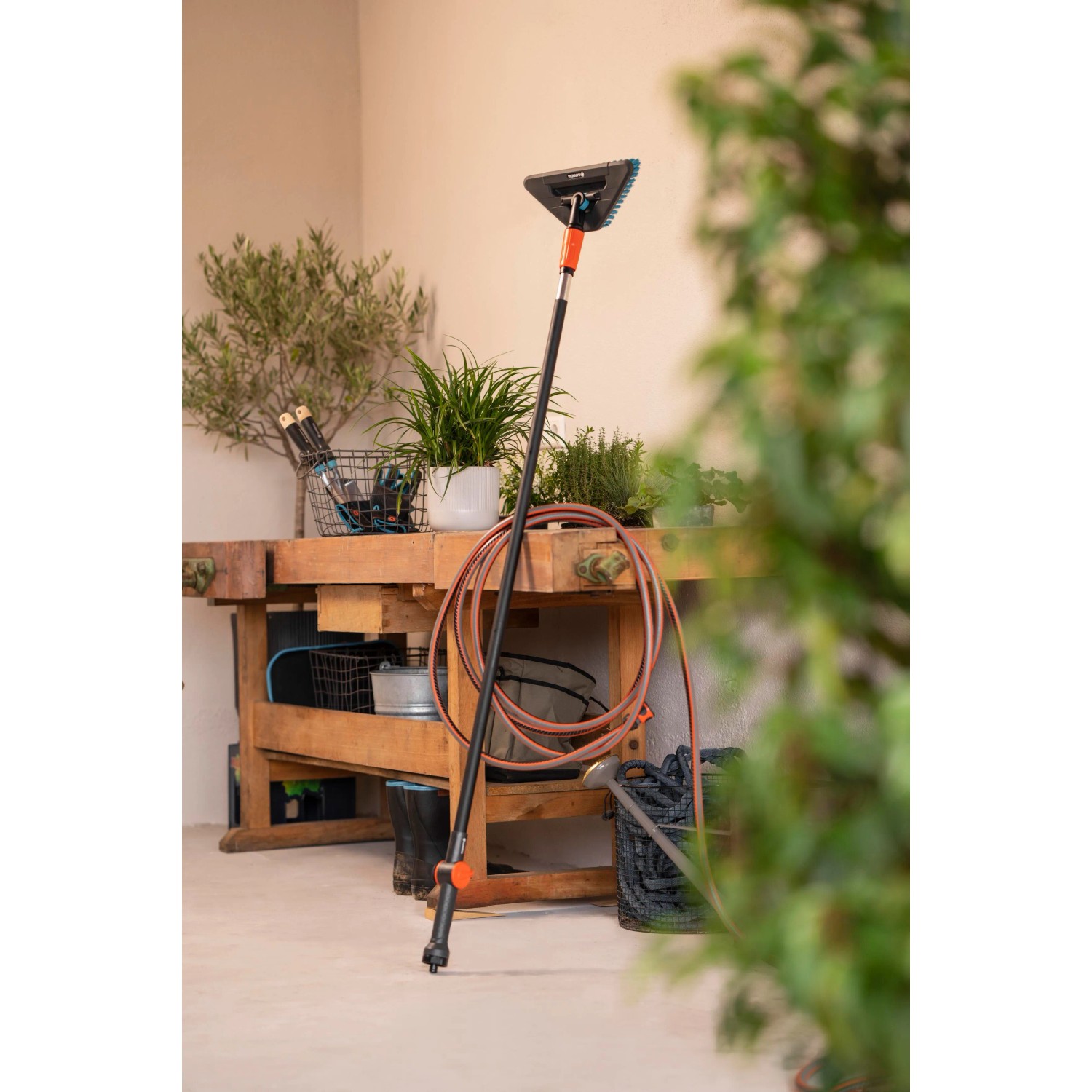 Gardena Terrassenreinigungsstiel Cleansystem M 150 cm kaufen bei OBI