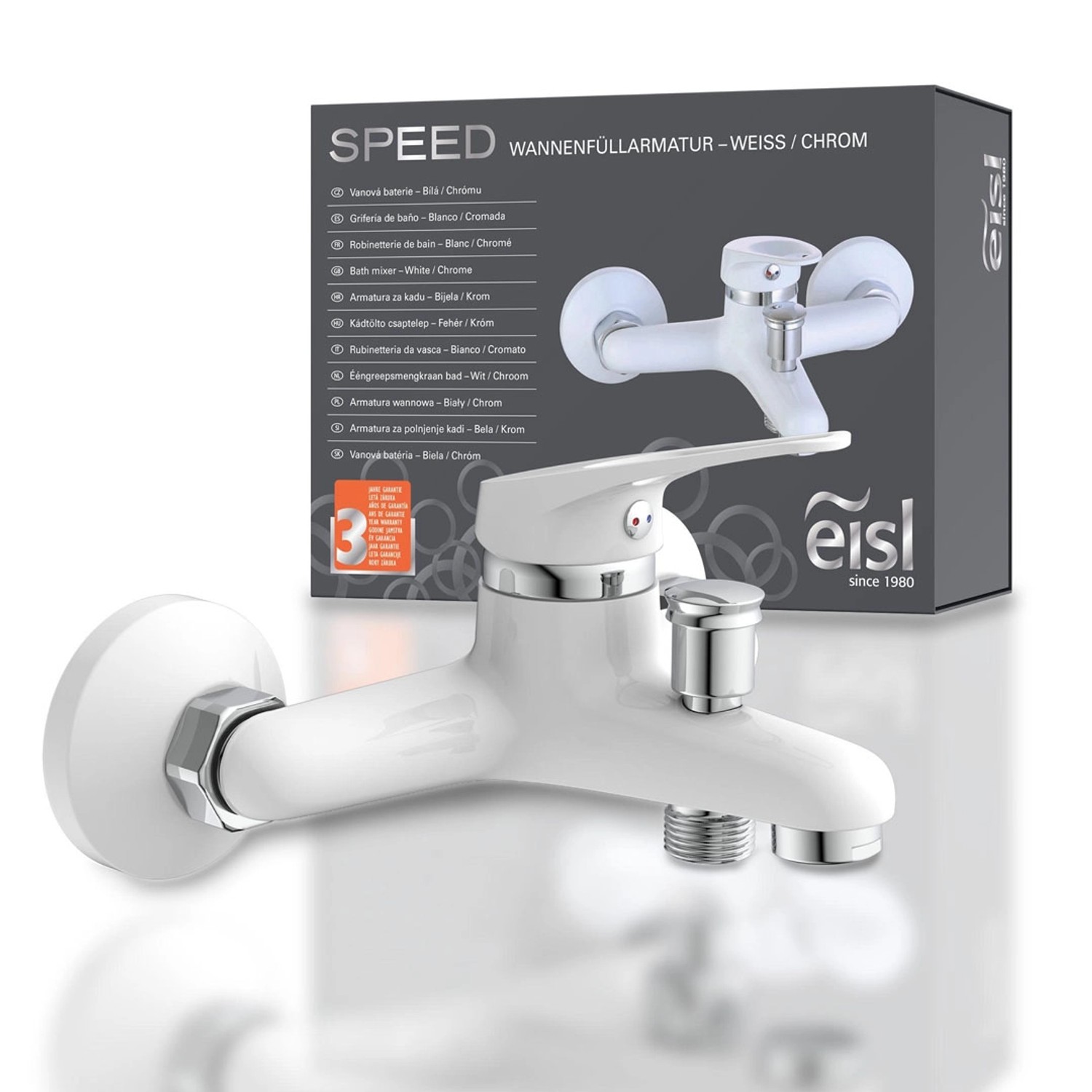 Eisl Wannenfüllarmatur Speed Weiß kaufen bei OBI