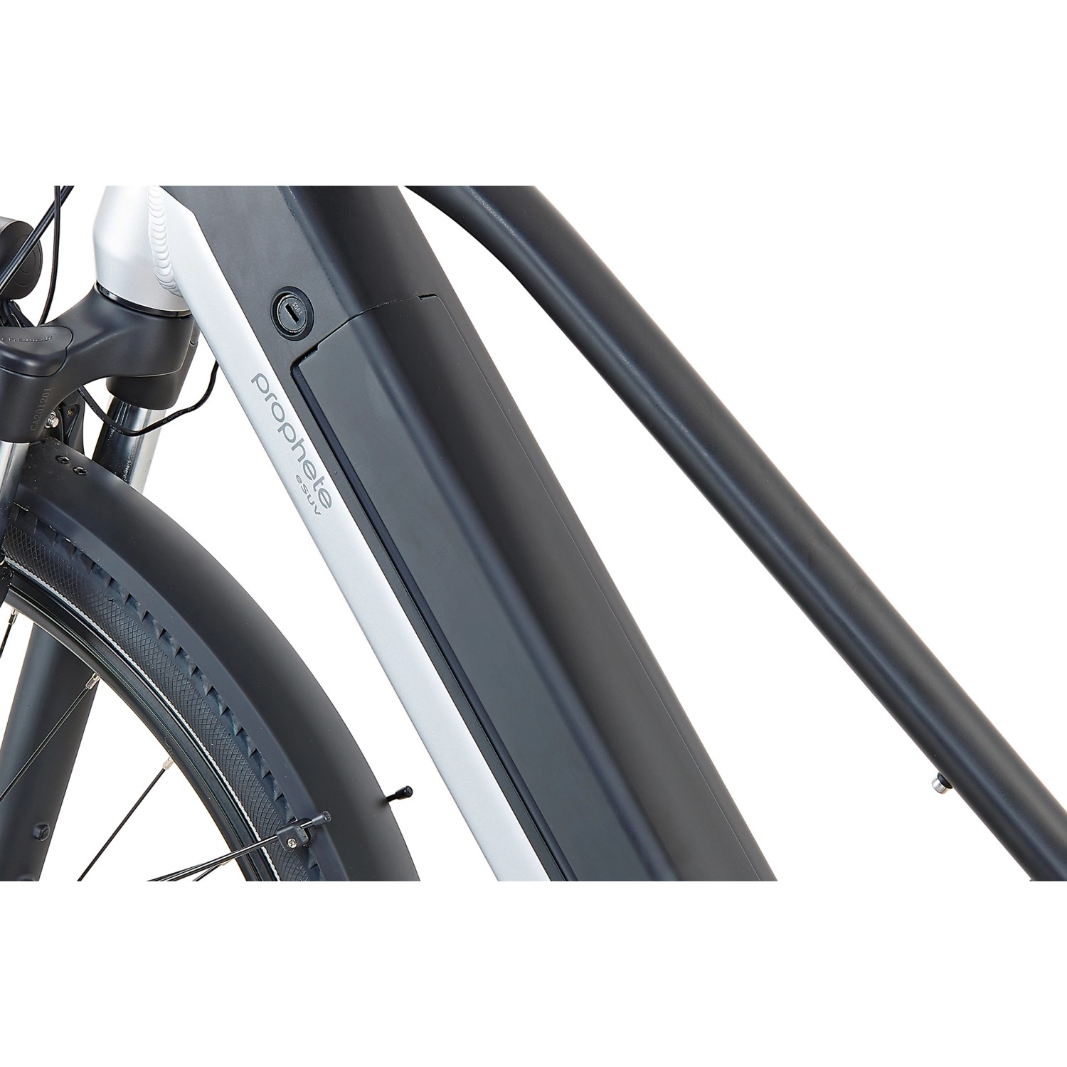 Prophete Trekking E-Bike Entdecker 5.0 Damen 36 V Schwarz-Silber Matt 28" kaufen bei OBI