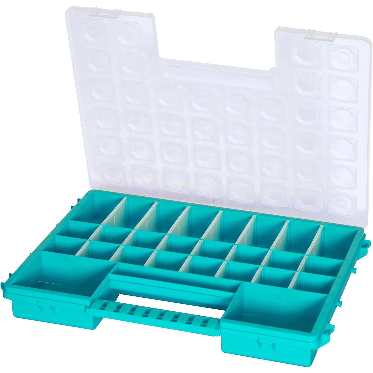 Organizer XL mit max. 26 Fächern Türkis kaufen bei OBI