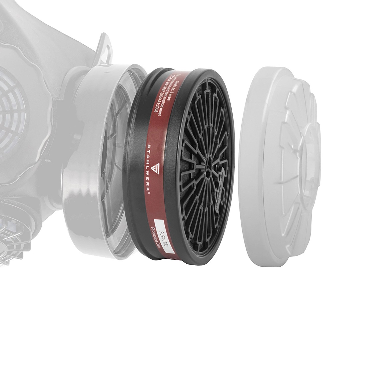 STAHLWERK Gasfilter Set A1 Filter / Ersatzfilter / Partikelfilter ...