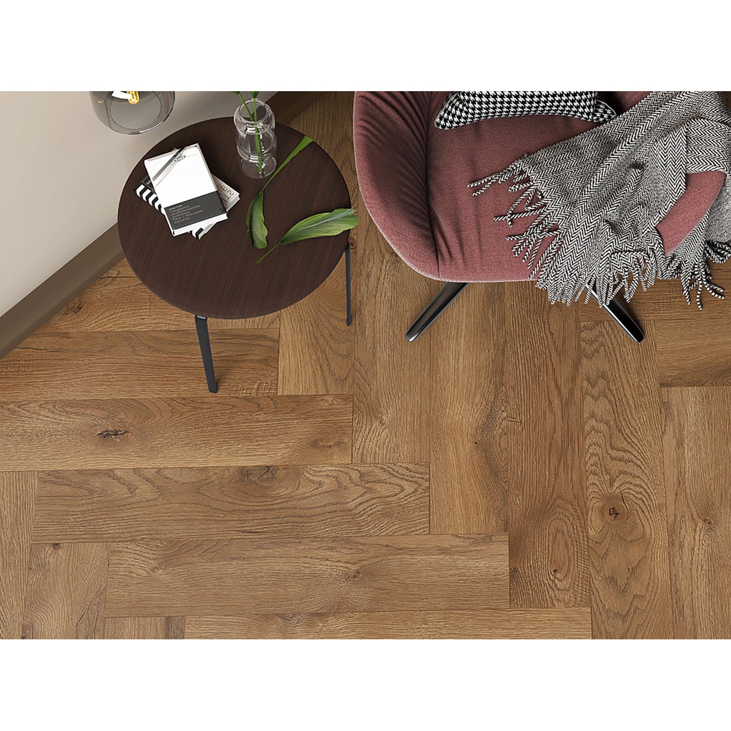Fischgrät-Laminat Ville Las Negras Oak 643 cm x 131 cm x 8 cm kaufen ...