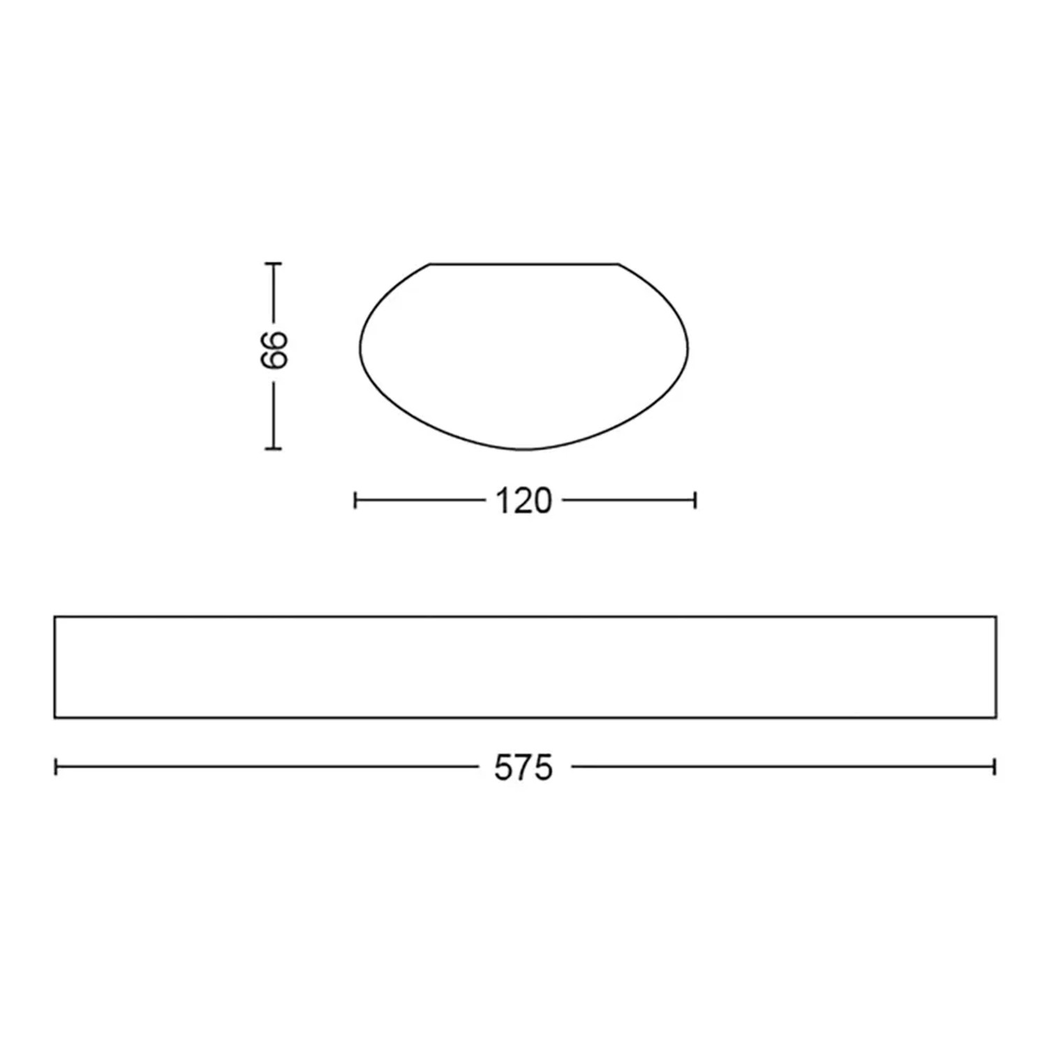 Philips LED-Batten-Leuchte Projectline 50 W 5.000 lm 120 cm Weiß kaufen ...