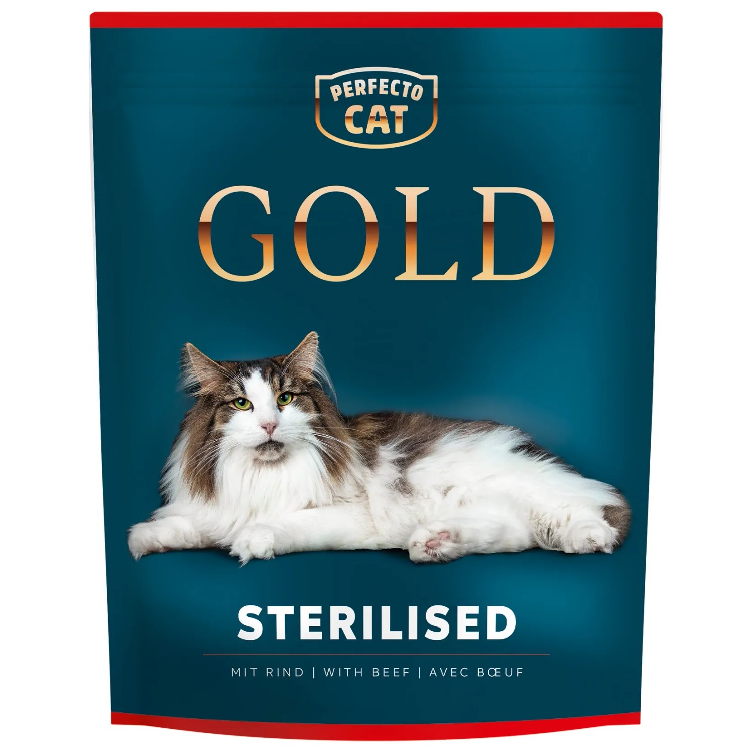 Perfecto Cat Katzen-Nassfutter Gold Sterilised mit Rind kaufen bei OBI