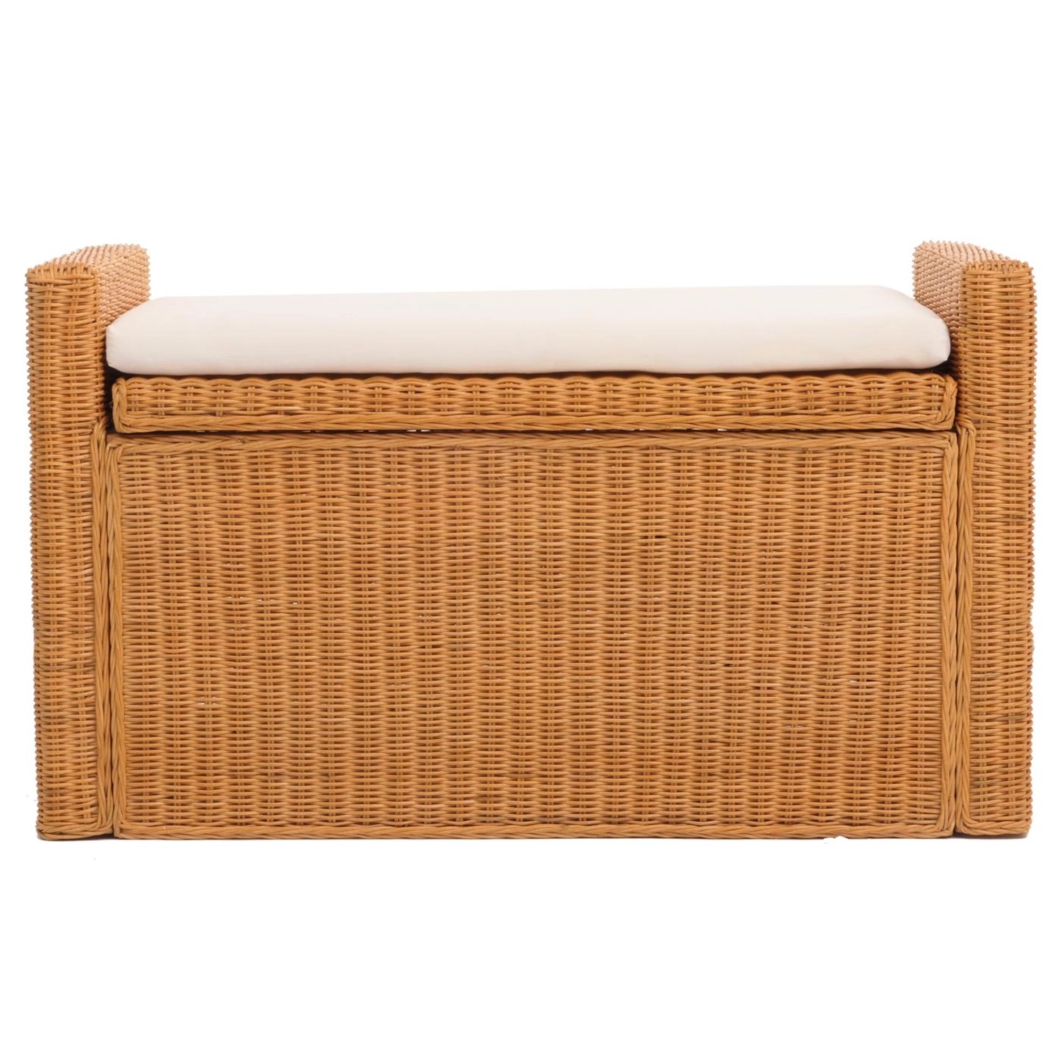 MCW Aufbewahrungstruhe Genua Rattan Honigfarben kaufen bei OBI