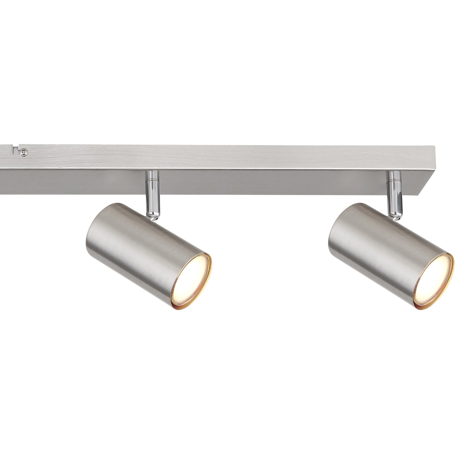 Globo Strahler Robby 6-flammig Nickel matt 1150 x 60 x 120 mm kaufen ...