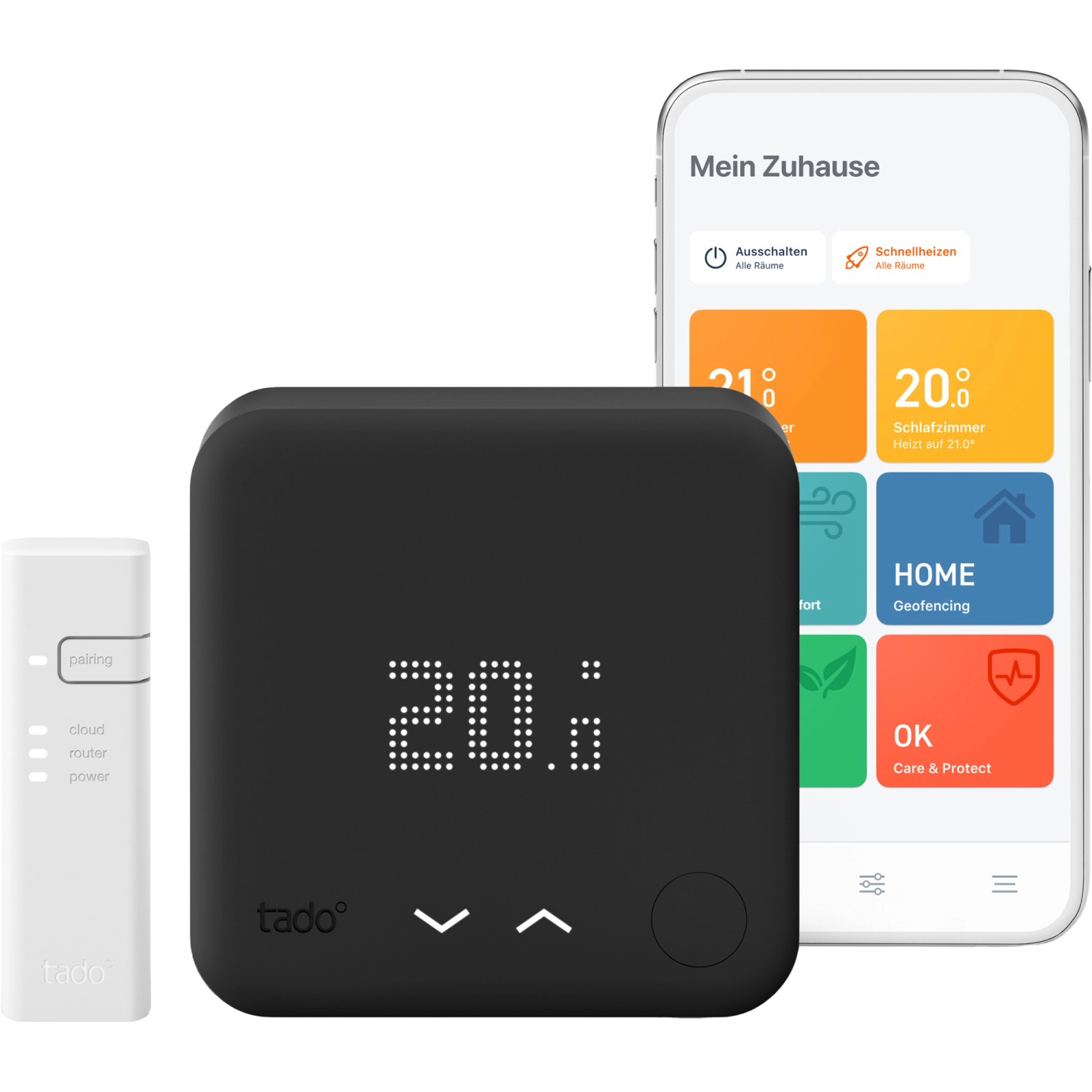 tado° Smartes Thermostat Starter Kit V3+ Verk. Black Edition kaufen bei OBI