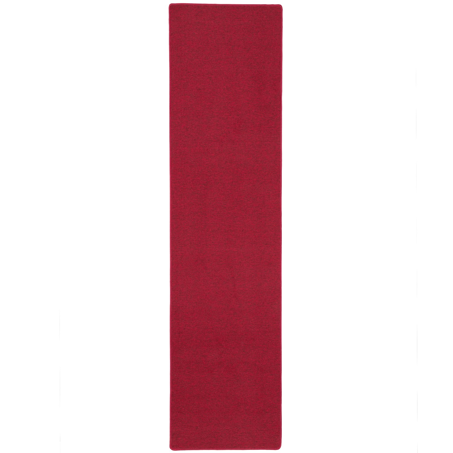 Snapstyle Feinschlingen Velour Läufer Teppich Strong Rot 80x160cm ...