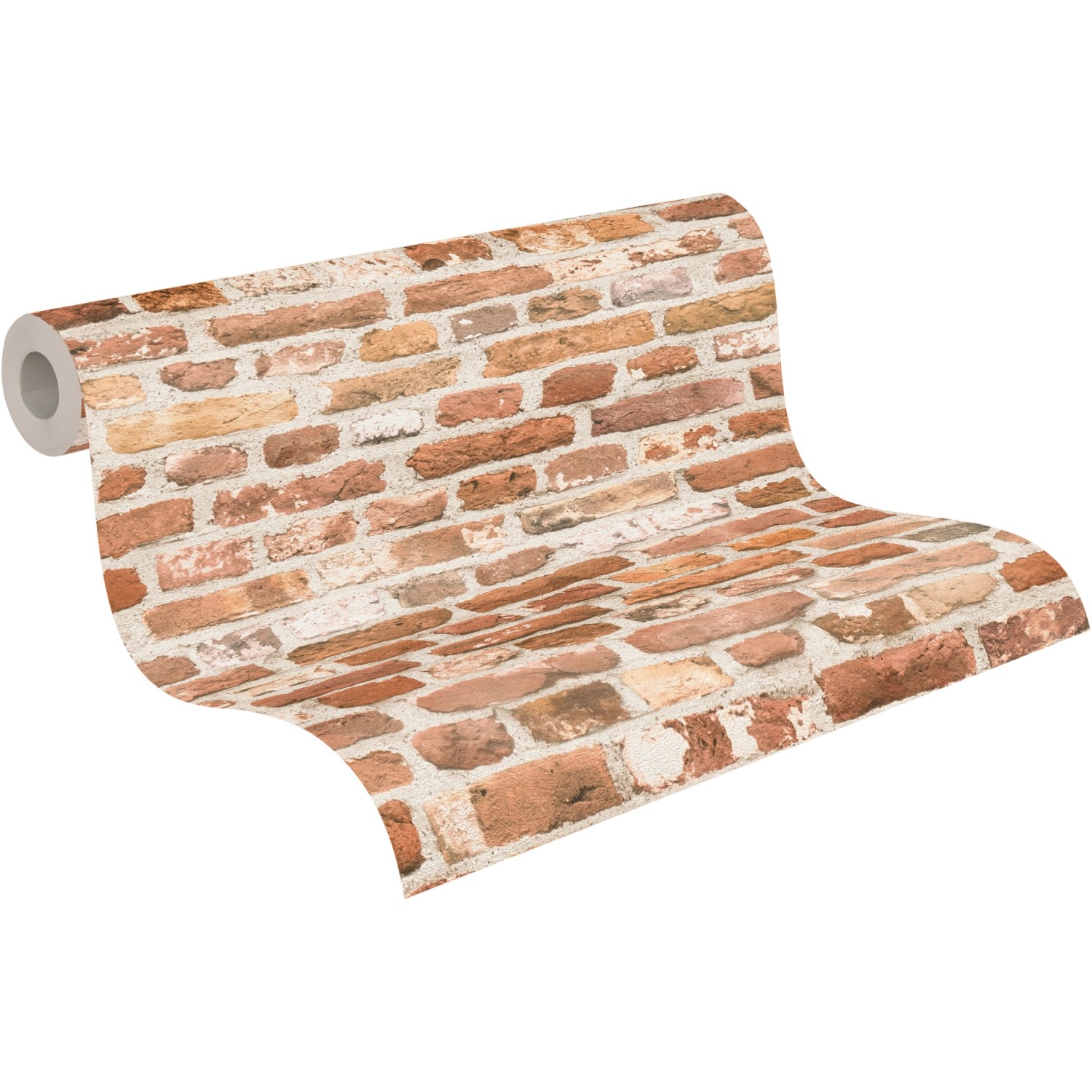 A.S. Création Vliestapete Backsteine Rot Orange kaufen bei OBI