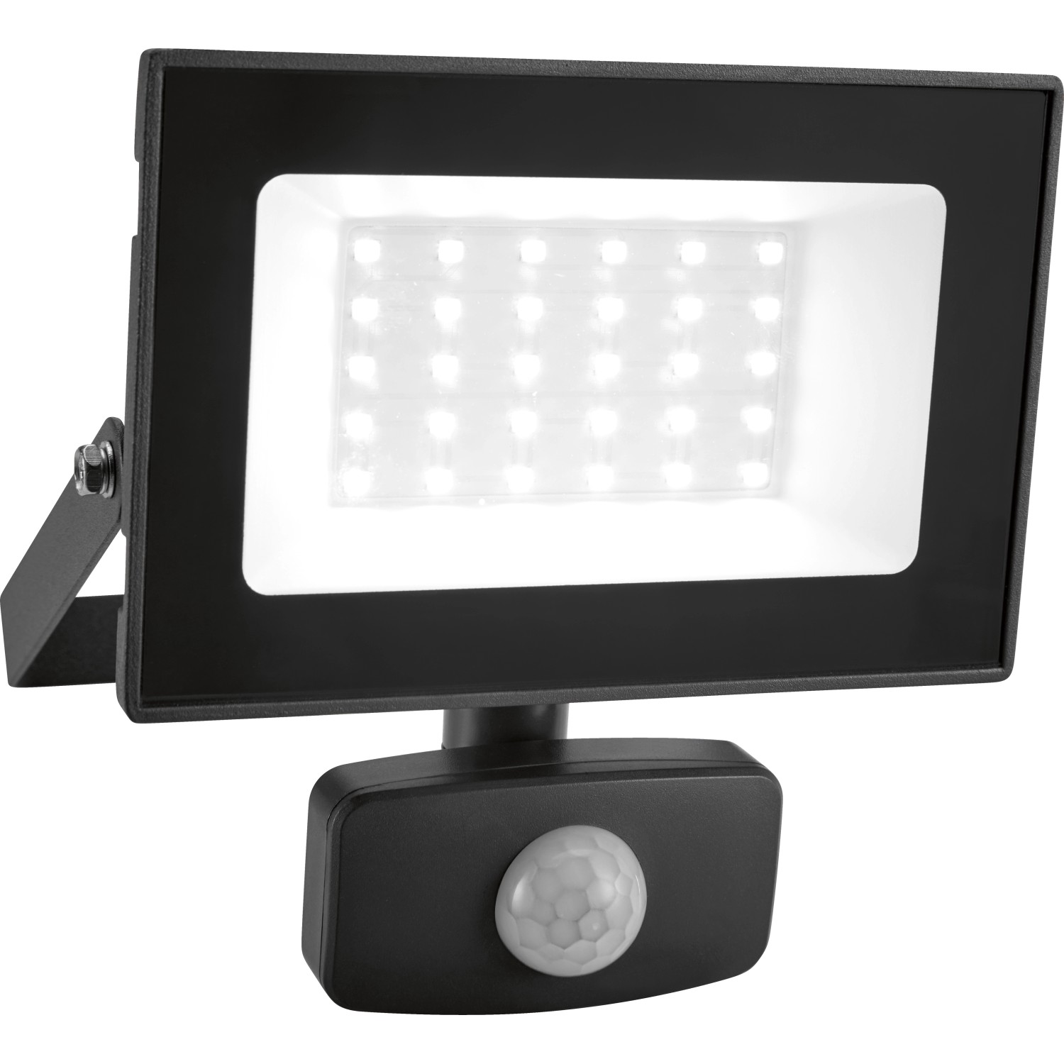 LED Strahler 30 W mit Sensor Grau kaufen bei OBI