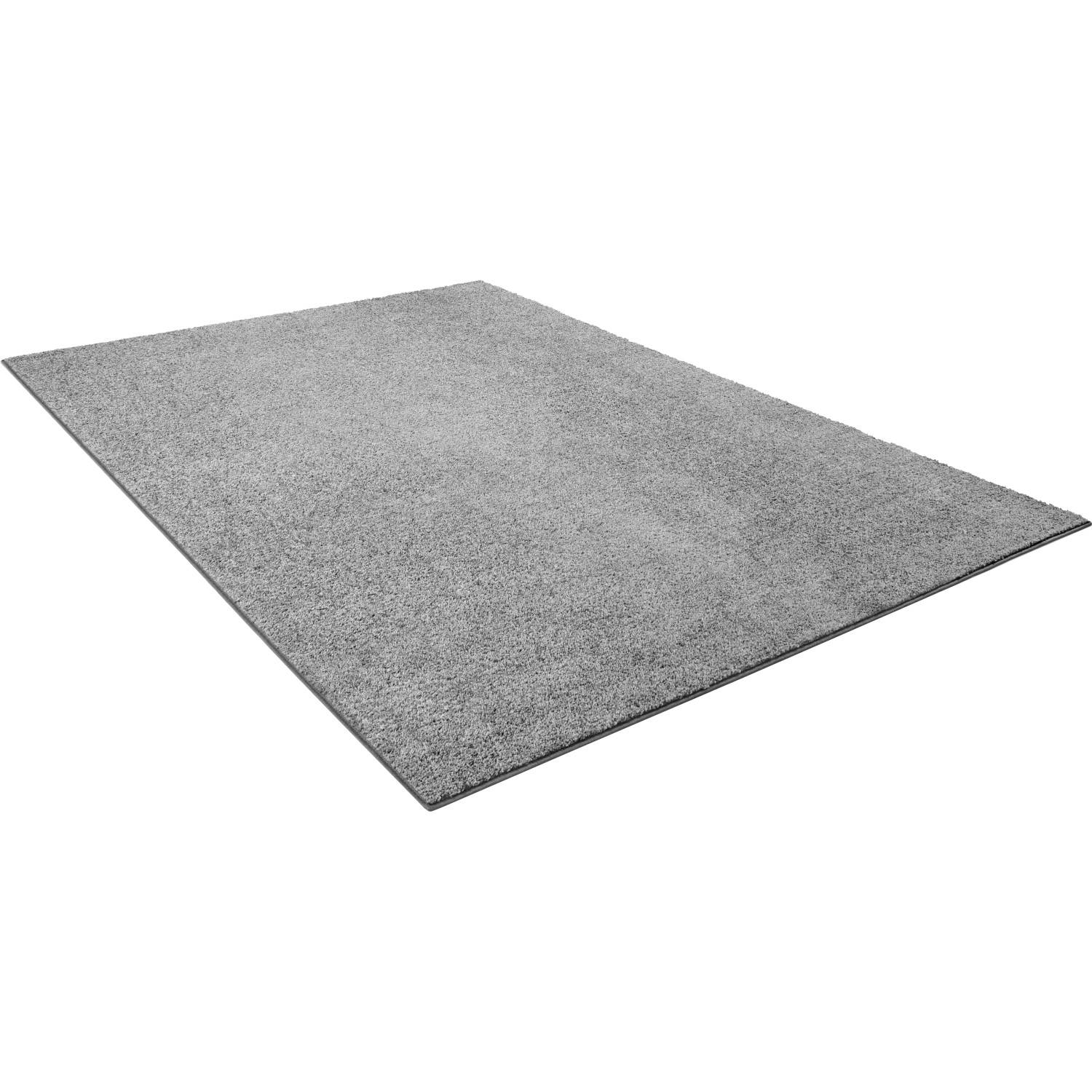 Kurzflor Teppich Vital Hellgrau 160 cm x 230 cm Klassisch kaufen bei OBI