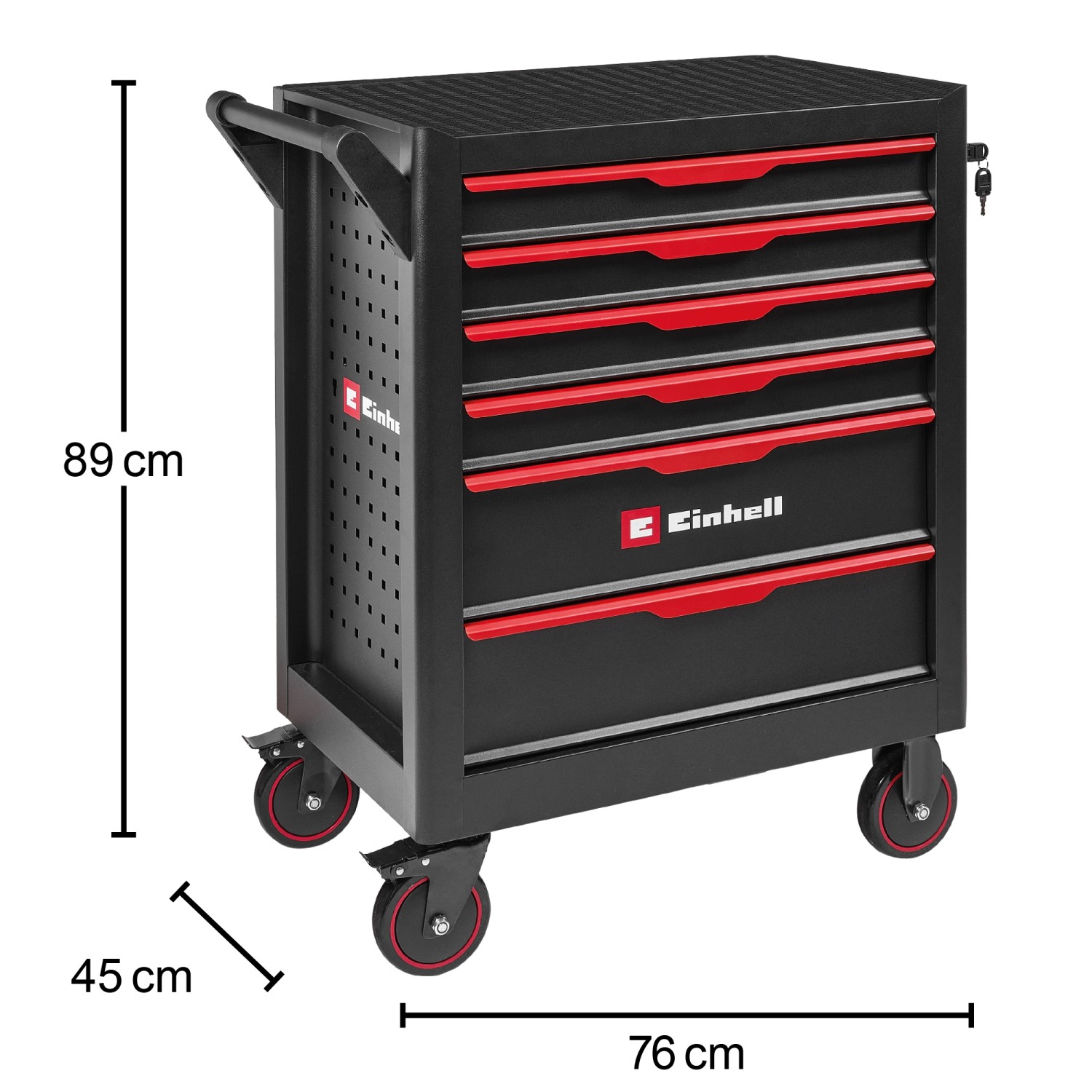 Einhell Werkstattwagen 149-teilig Schwarz Matt kaufen bei OBI