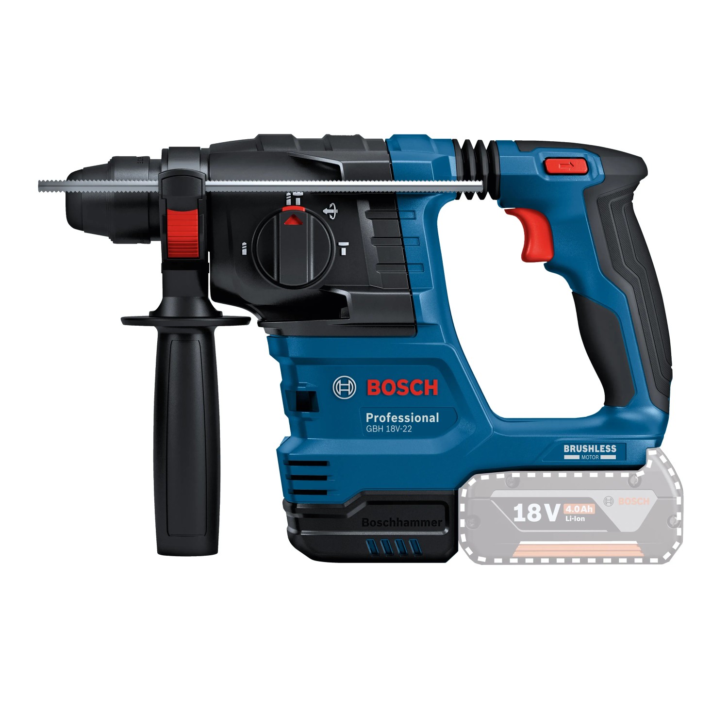 Bosch Bohrhammer Akku 18v