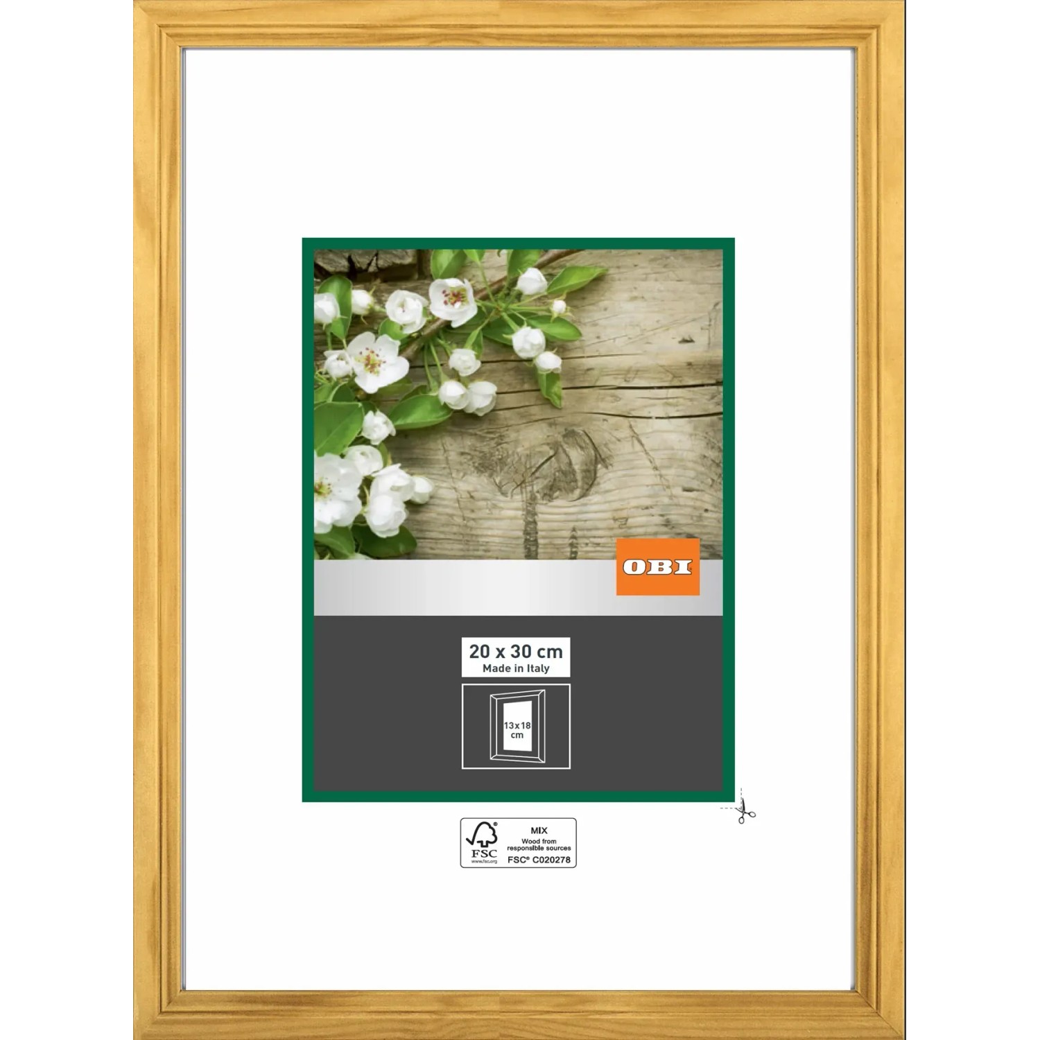 OBI Fotorahmen Holz Natur 20 x 30 cm FSC® kaufen bei OBI