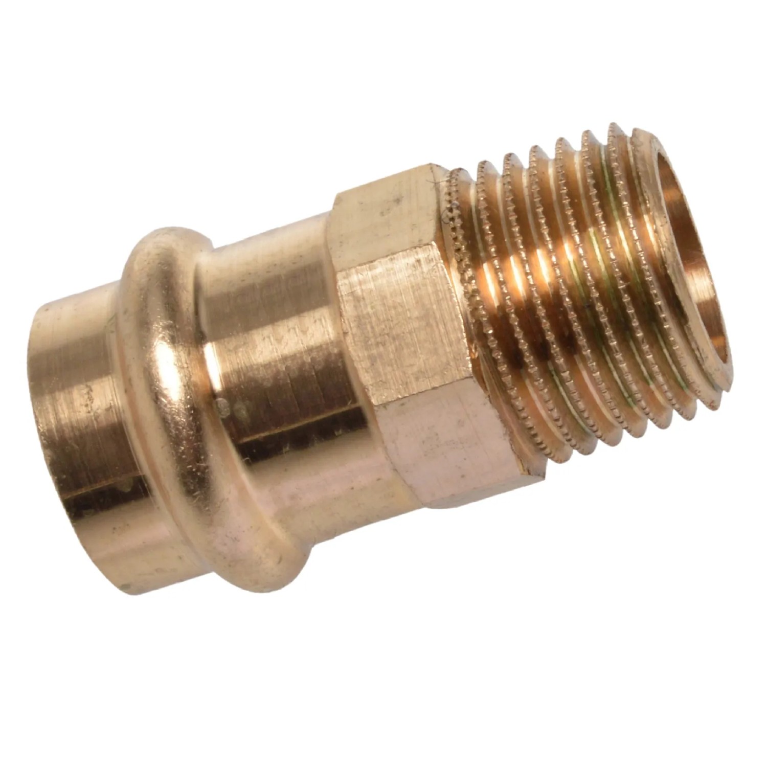 Kirchhoff RG-Übergangsnippel 1 Muffe Blank 12 mm x 21 mm (1/2" AG ...