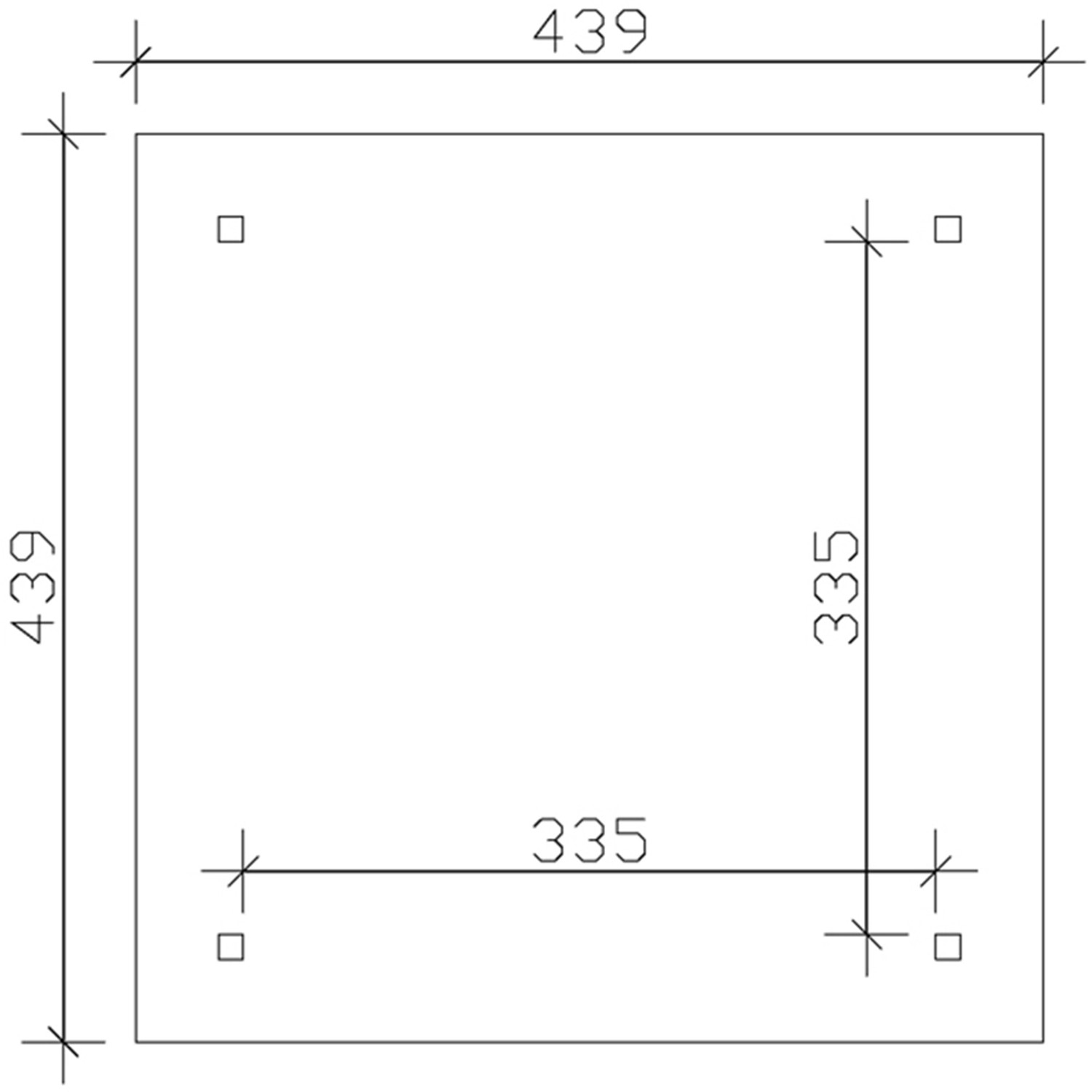 Skan Holz Holz-Pavillon Cannes 2 Weiß lasiert 359 cm x 359 cm kaufen ...
