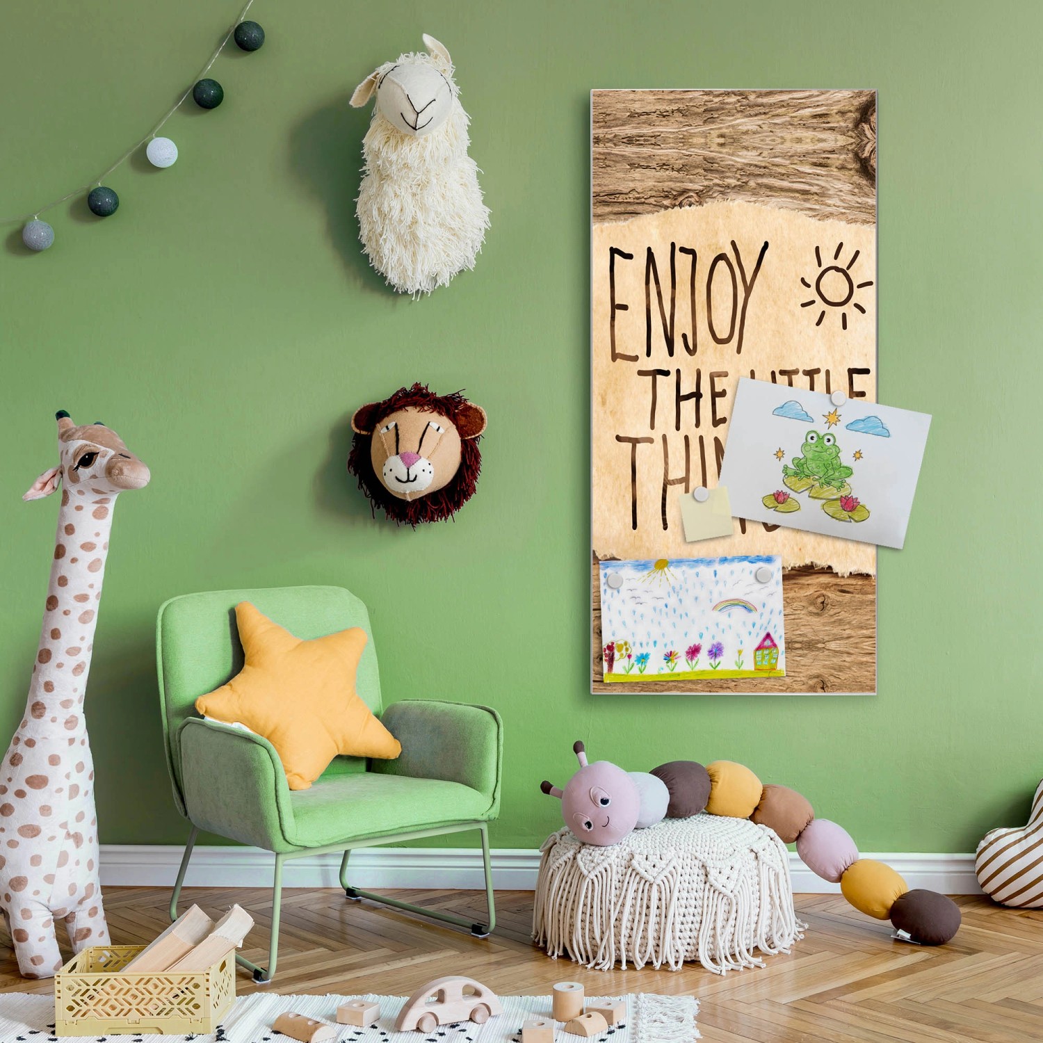 Banjado Magnettafel 37x78cm Magnetwand Silber Aus Metall Magnetpinnwand ...