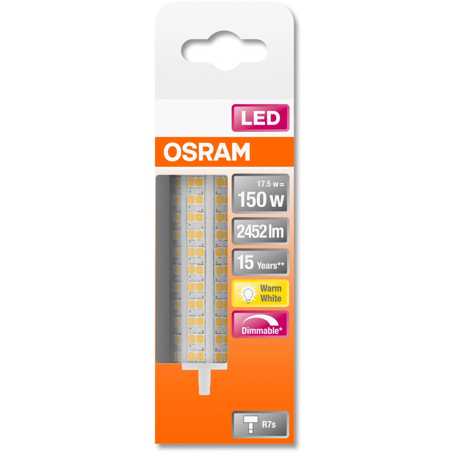 Osram Leuchtmittel R7S Röhrenform 19 W kaufen bei OBI