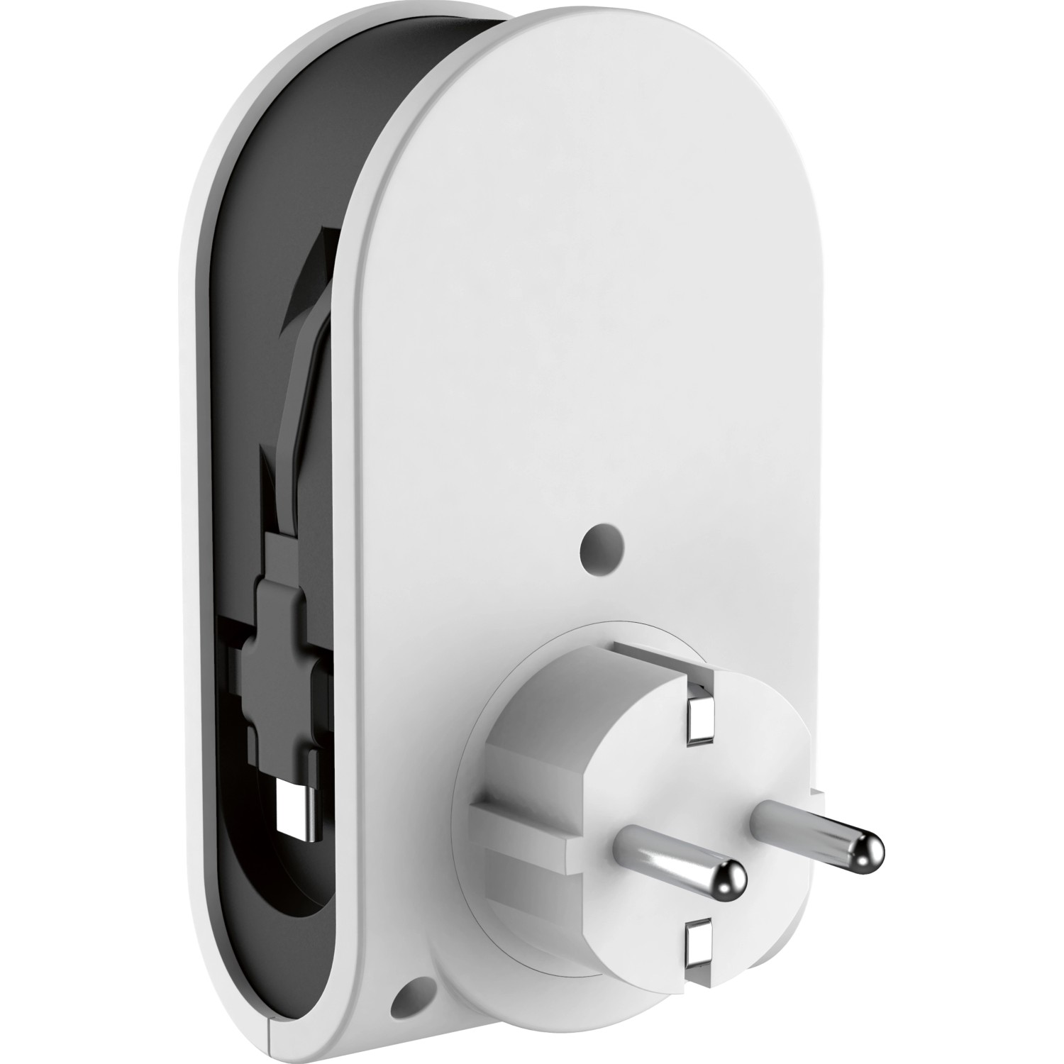 Dual USB-Ladegerät Netzteil Weiß-Grau 110 mm x 78 mm kaufen bei OBI