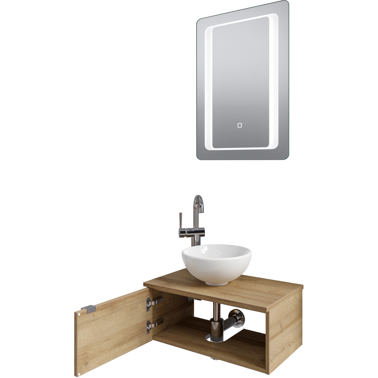 Pelipal Badmöbel-Set Serie 6915 Riviera Eiche Anschlag. L 61 cm kaufen ...