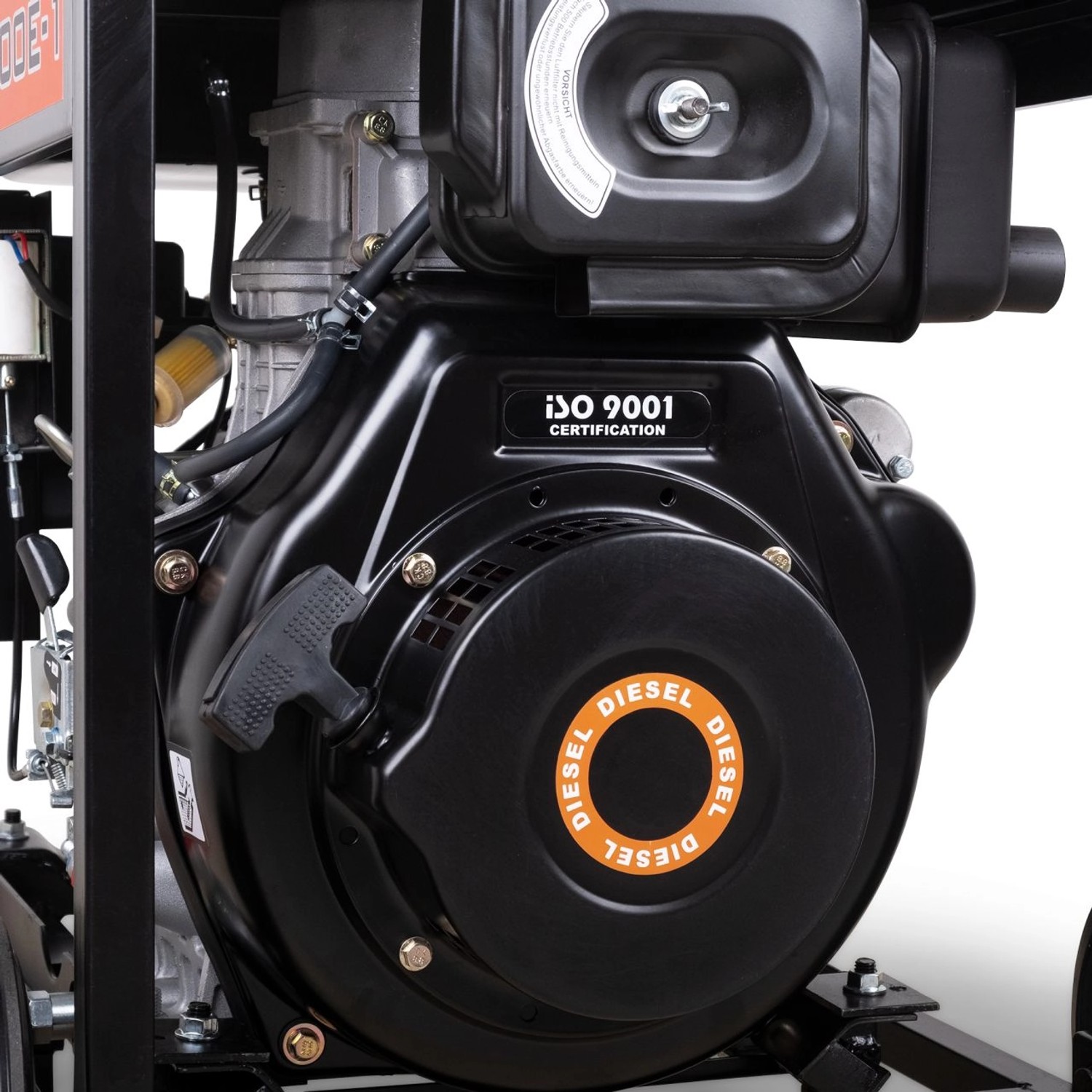 DeTec. Diesel Stromerzeuger DT-6000E-1 Dieselgenerator Notstromaggregat ...