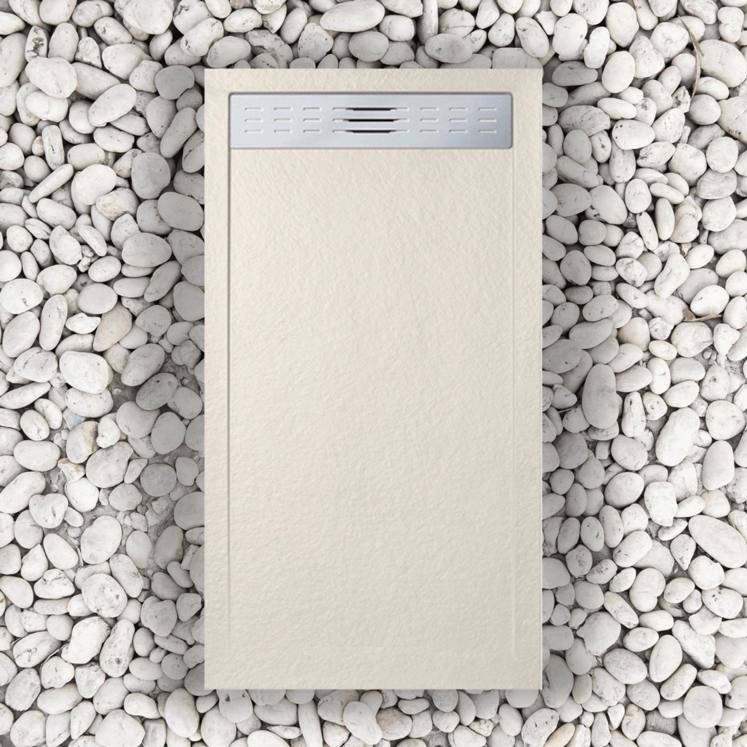 Frascio New Tecnology Duschwanne 90X165 cm mit Seitlicher Gitterlinie ...