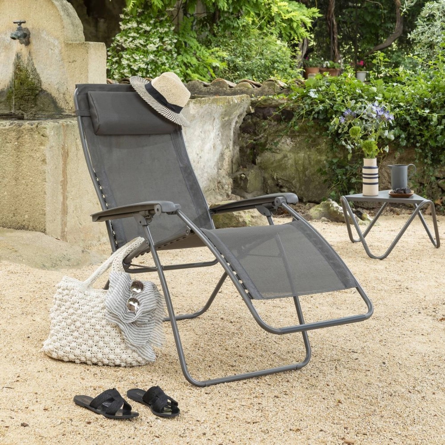 Lafuma Mobilier Relaxsessel RSXA CLIP Batyline® Graphite kaufen bei OBI