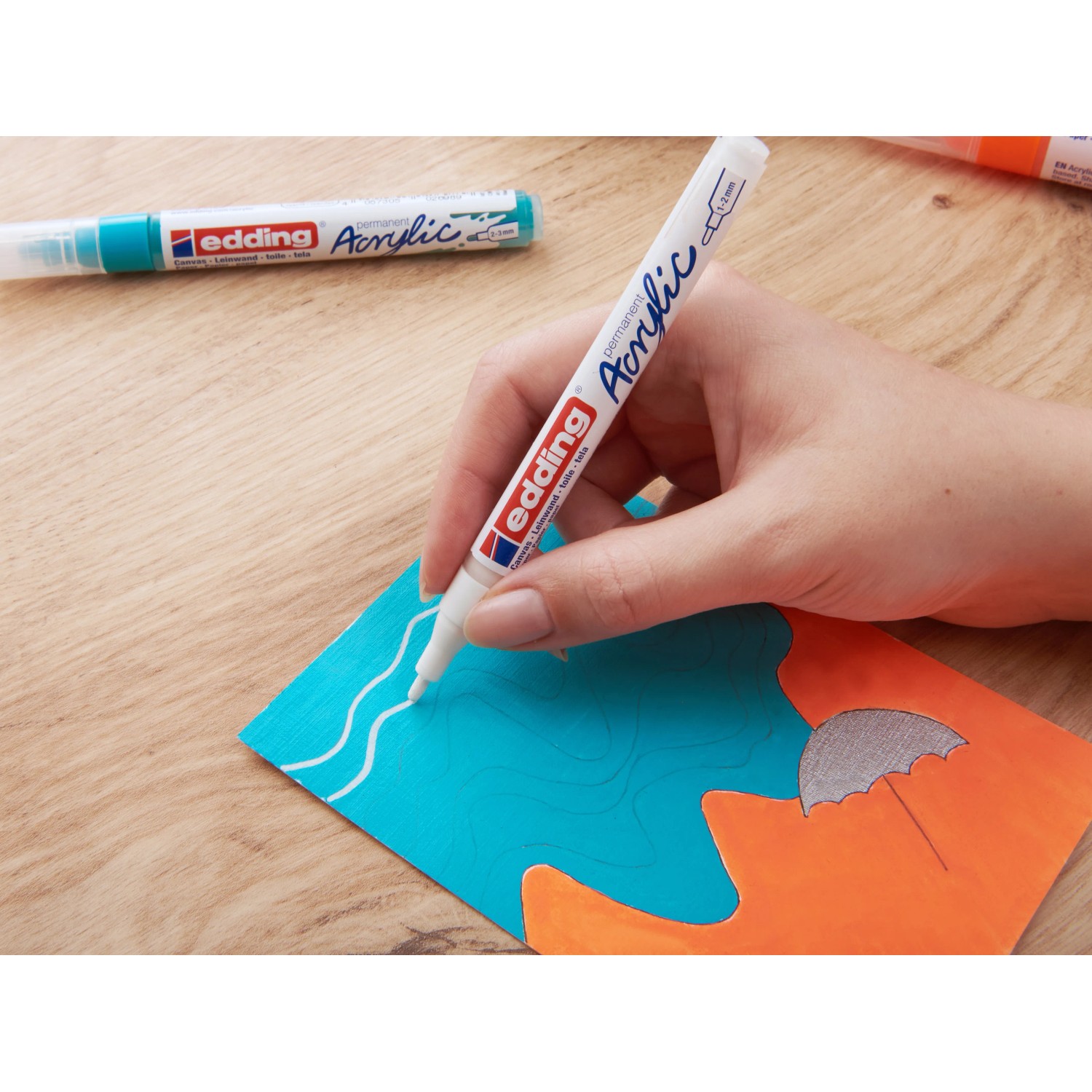 Edding 5000 Acrylmarker breit Opulent Türkis kaufen bei OBI