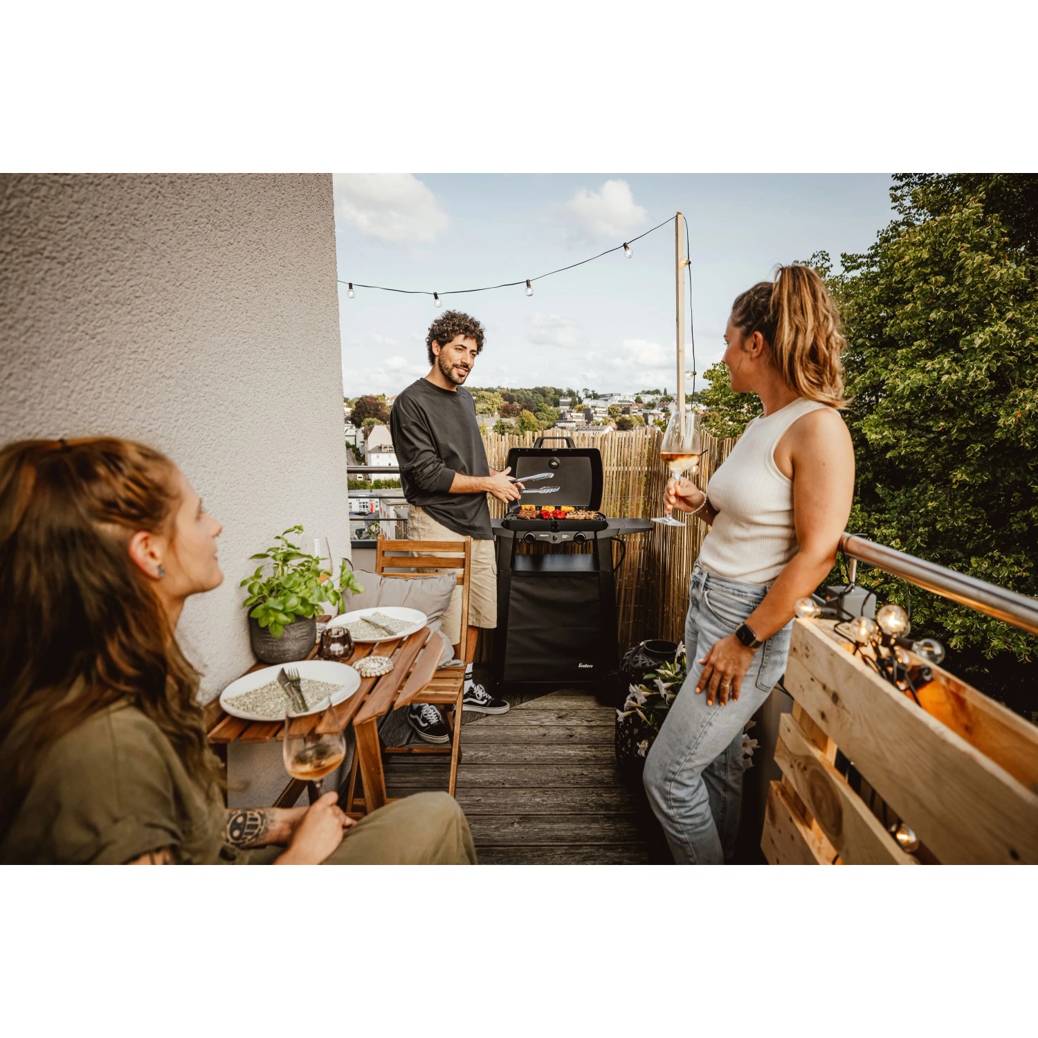 Enders Mobiler Gasgrill Urban II inkl. Trolley kaufen bei OBI