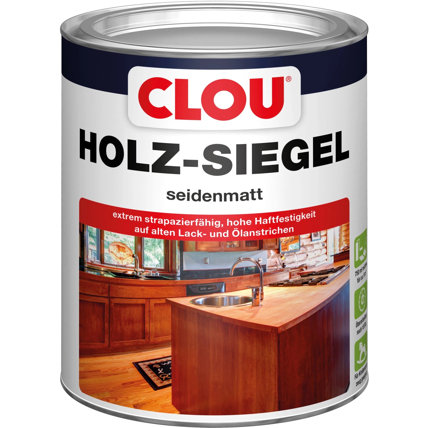 Clou Holz-Siegel EL Transparent seidenmatt 750 ml kaufen bei OBI