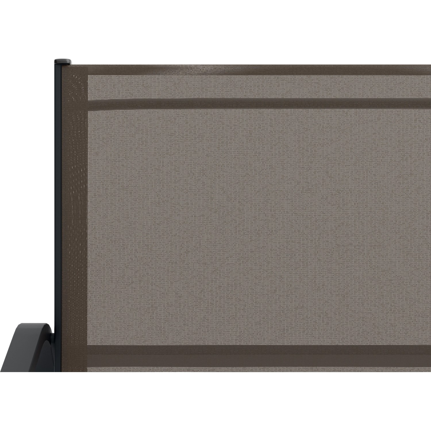 Balkonmöbel-Set Tapena 3-teilig Stahl Textilen Schwarz-Taupe kaufen bei OBI