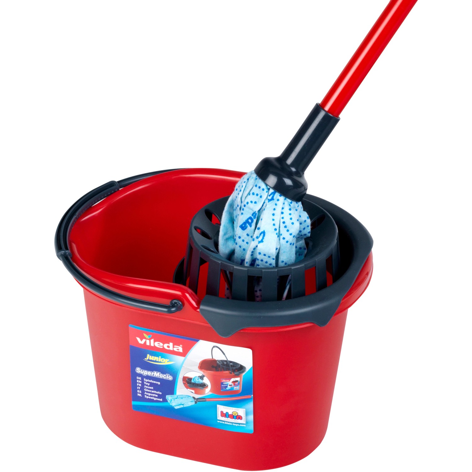 Vileda Kinder-Wischmopp und Eimer Rot kaufen bei OBI