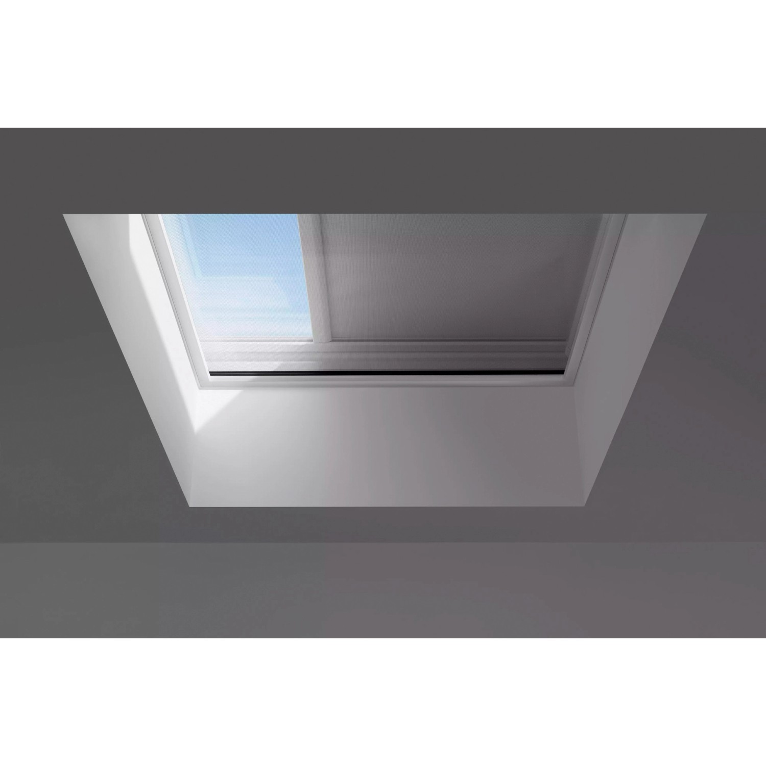 Velux Solar-Verdunkelungs-Rollo DSU 150100 4550WL 151 cm x 101 cm Weiß ...