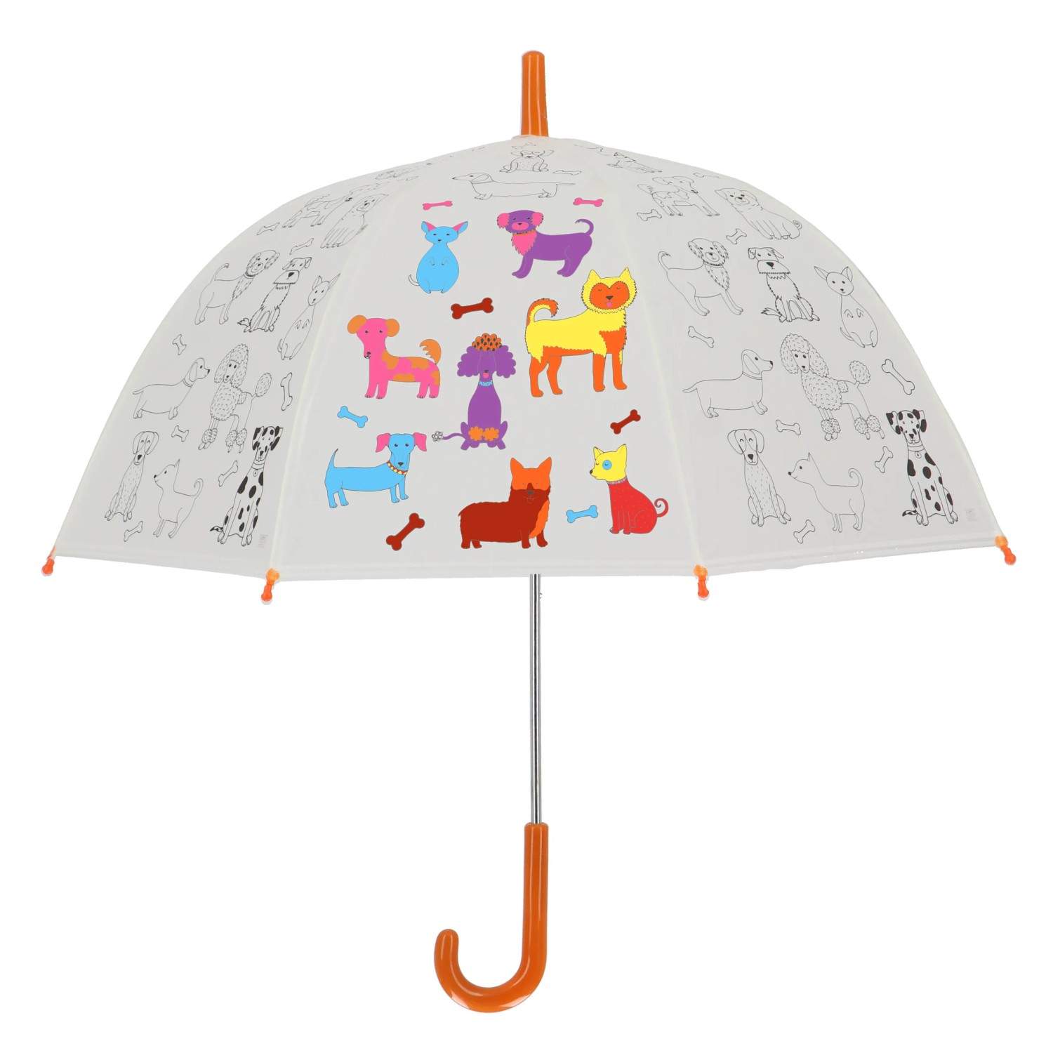 Esschert Regenschirm zum Bemalen Hunde 70,5 x 69,2 cm kaufen bei OBI