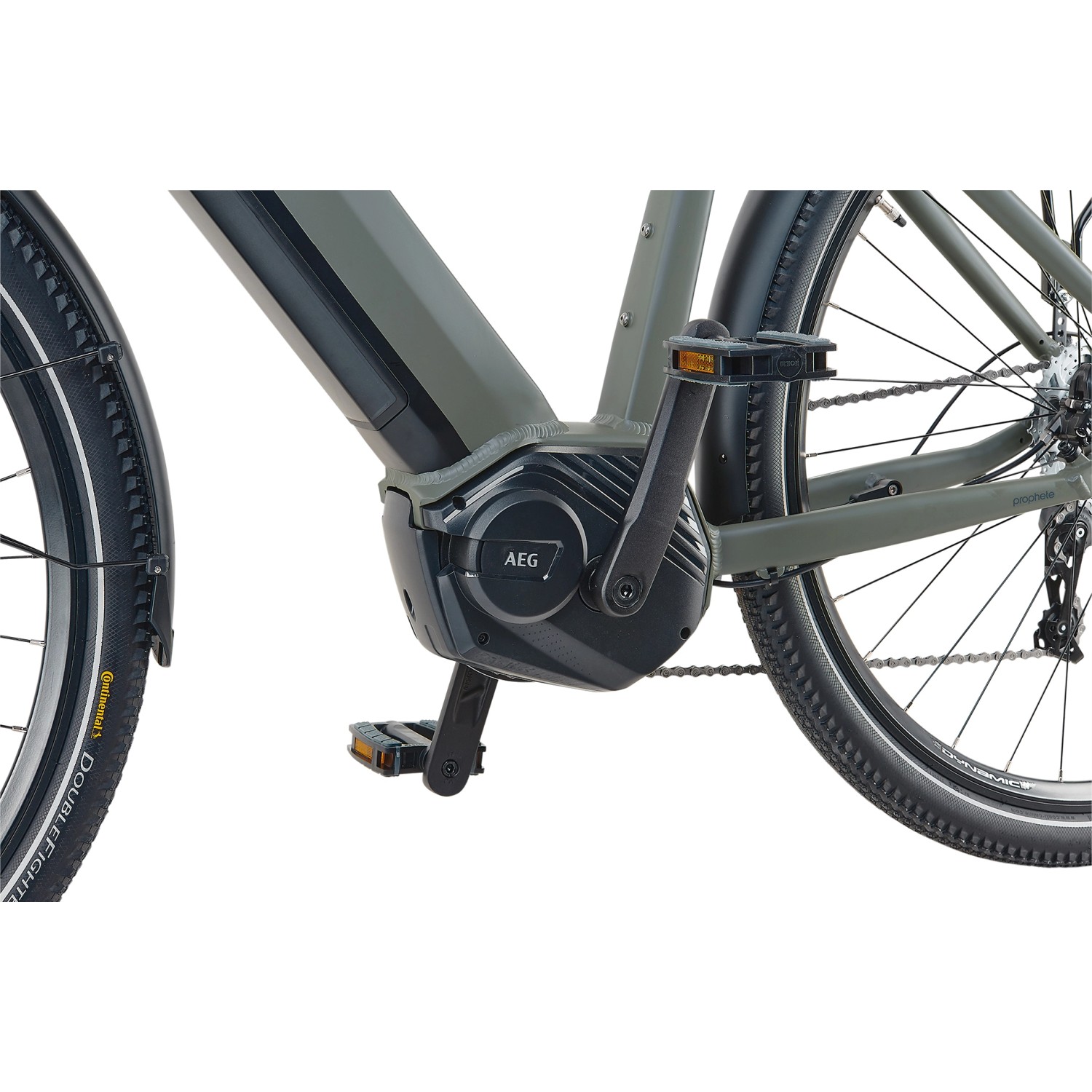 Prophete Trekking E-Bike Entdecker 4.0 Damen Moosgrau-Schwarz Mat 28" kaufen bei OBI