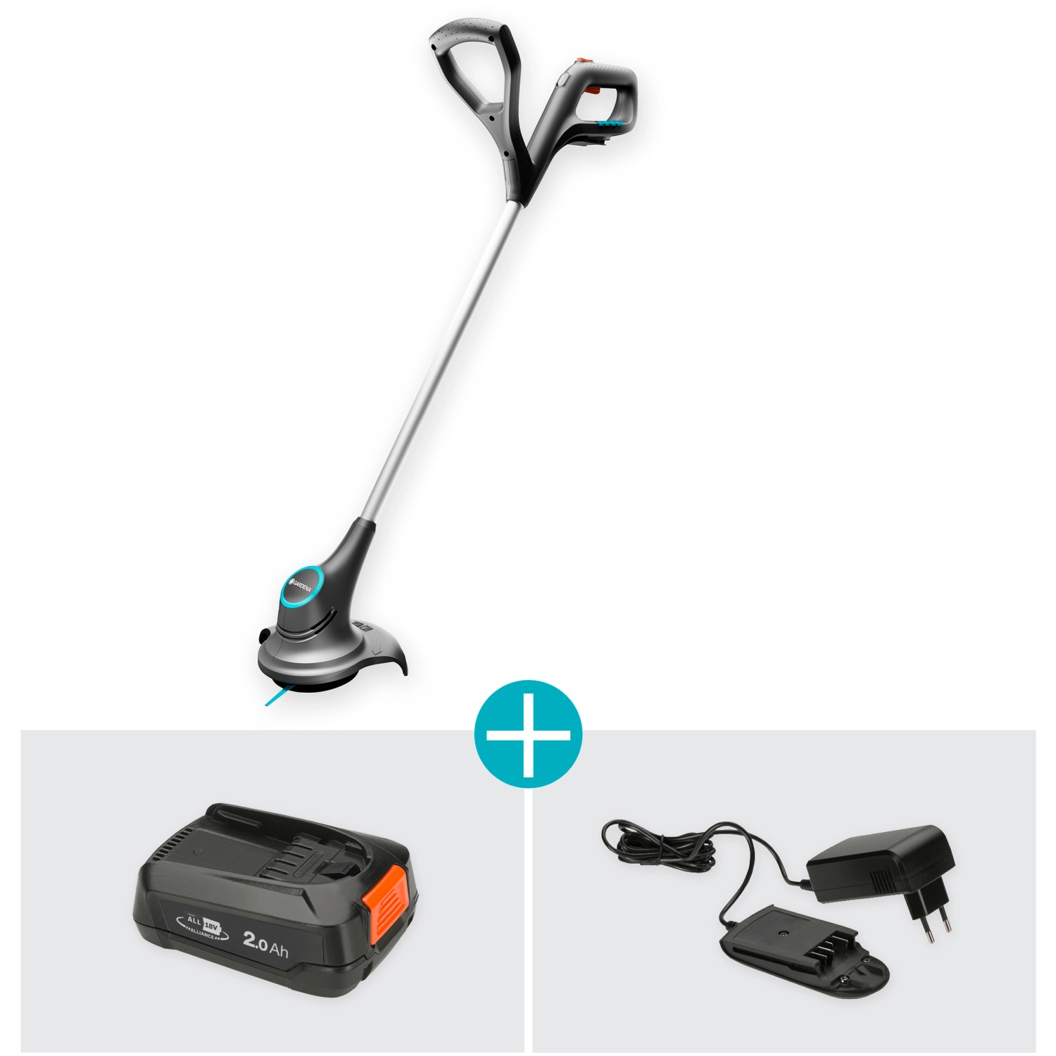 Gardena Trimmer SmallCut 23/18V P4A Set Ready-To-Use kaufen bei OBI