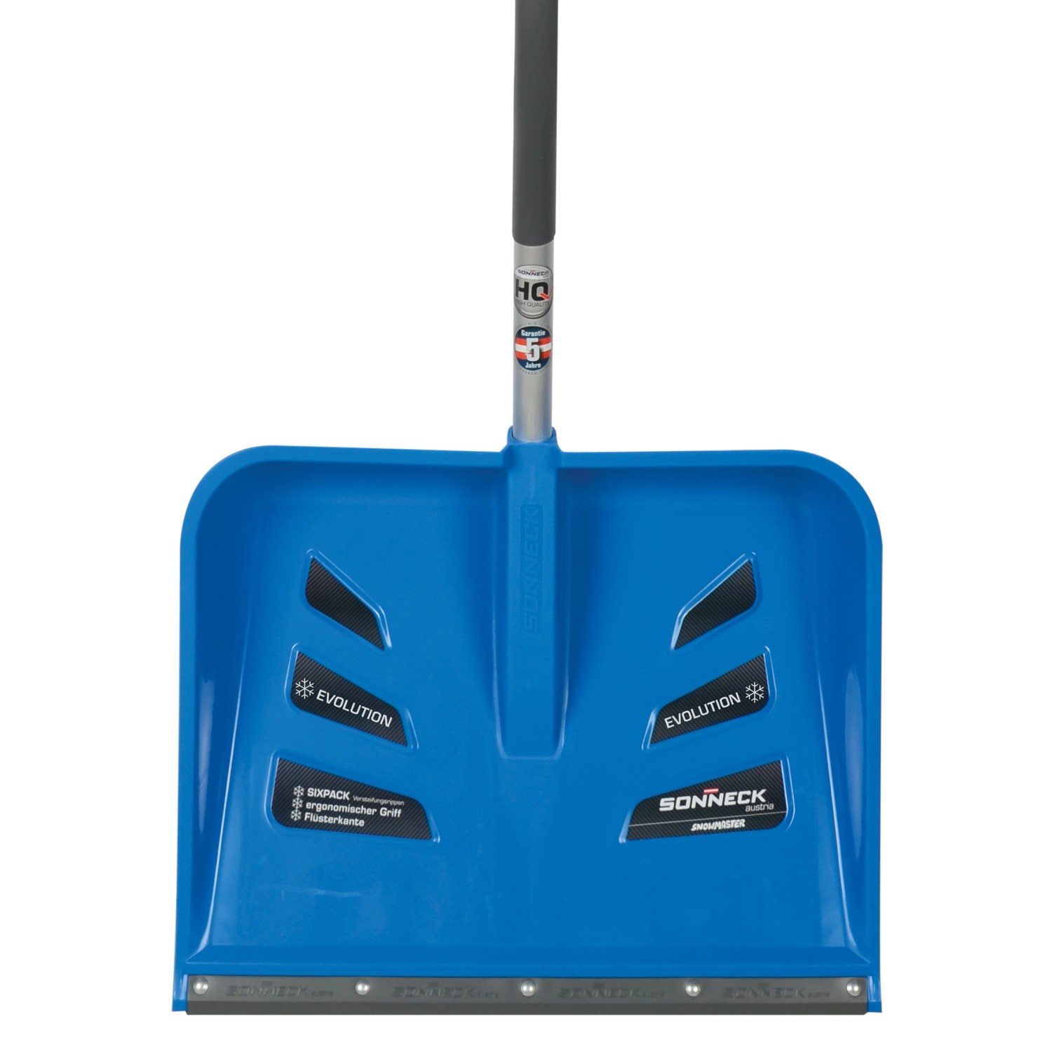 Sonneck Schneeschieber Snowmaster Evo Farbenauswahl Orange bzw. Blau ...