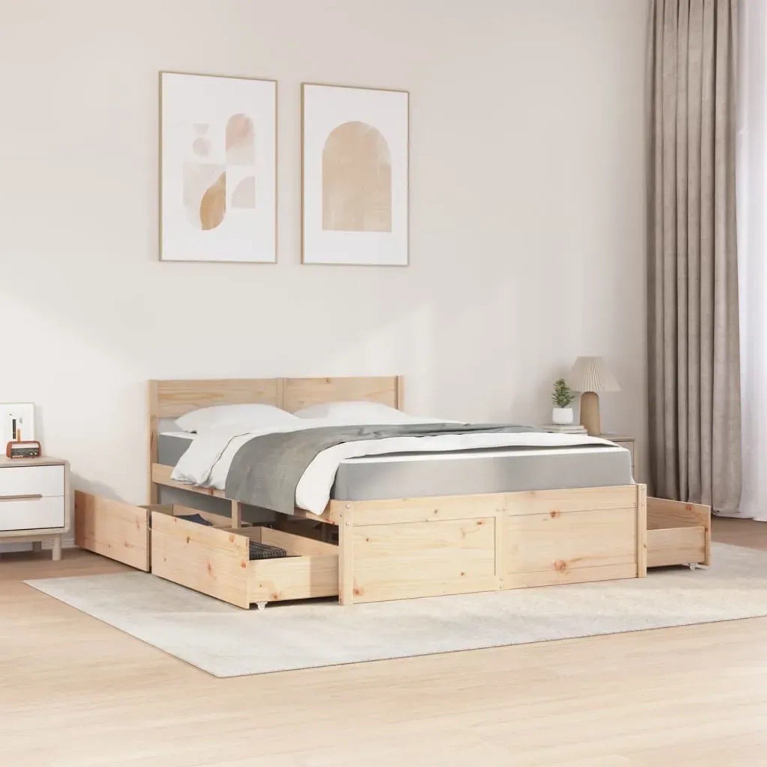 Bett 120x200 Mit Schubladen