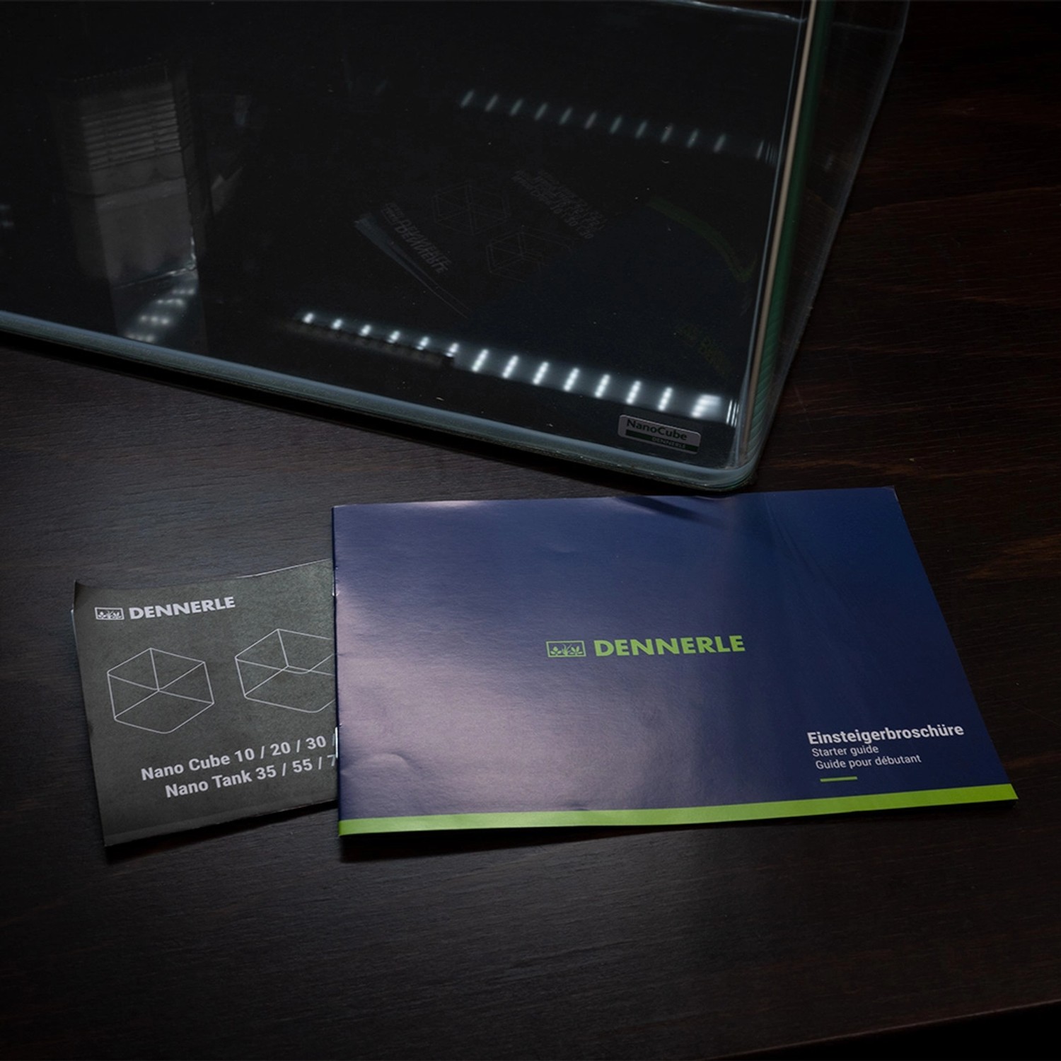 Dennerle Mini-Aquarium Set Nano Tank Pro 35 l mit Chihiros LED A II 401 ...